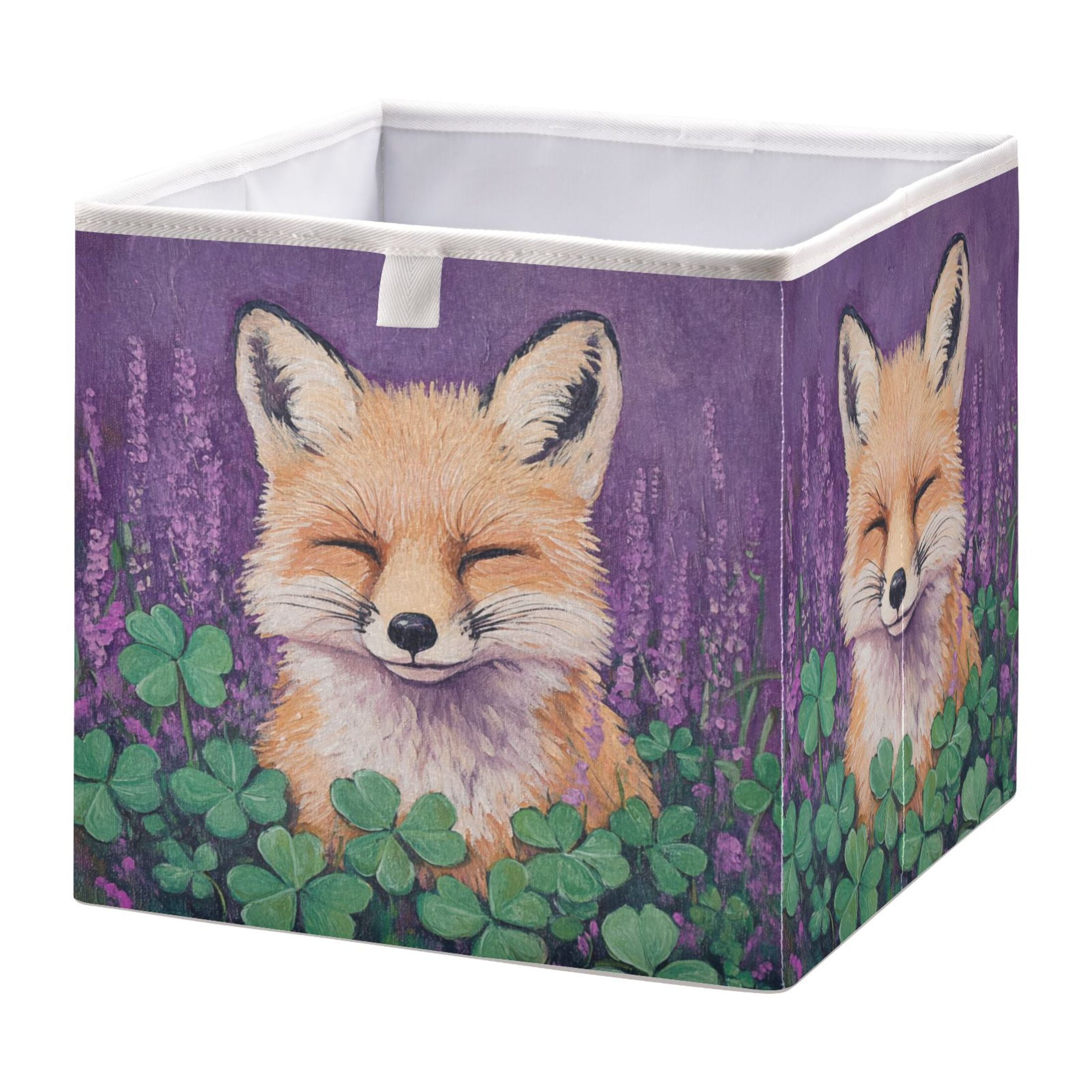 Cabinet Storage Basket 11.02x11.02x11.02 Inches Storage Box Foldable ...