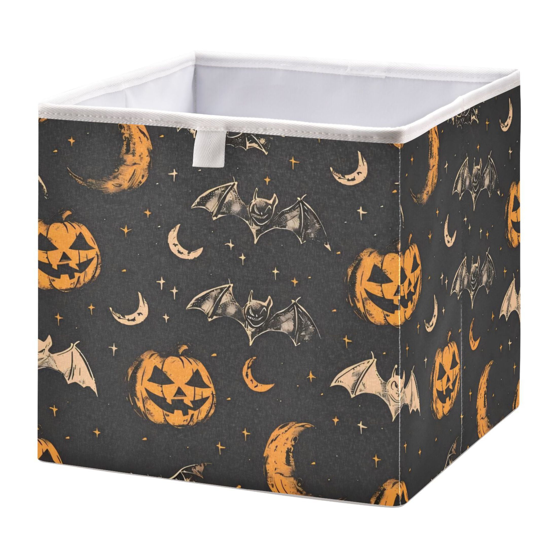 Cabinet Storage Basket 11.02x11.02x11.02 Inches Storage Box Foldable ...