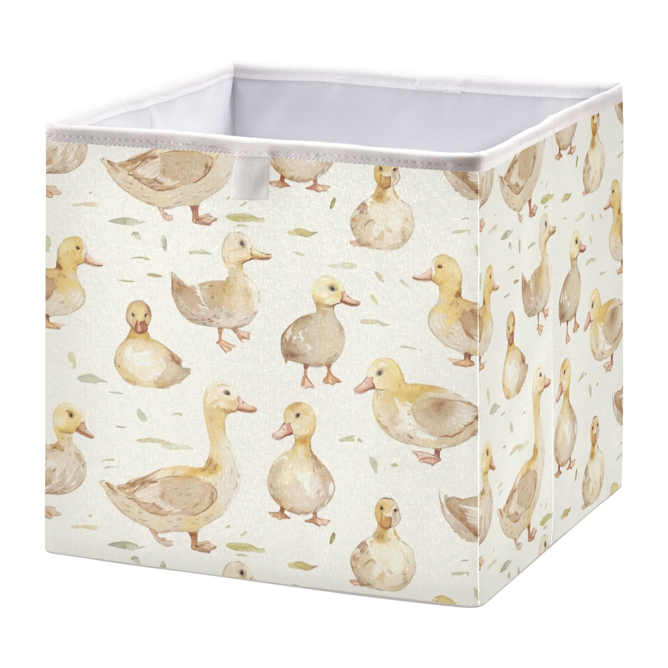 Cabinet Storage Basket 11.02x11.02x11.02 Inches Storage Box Foldable ...