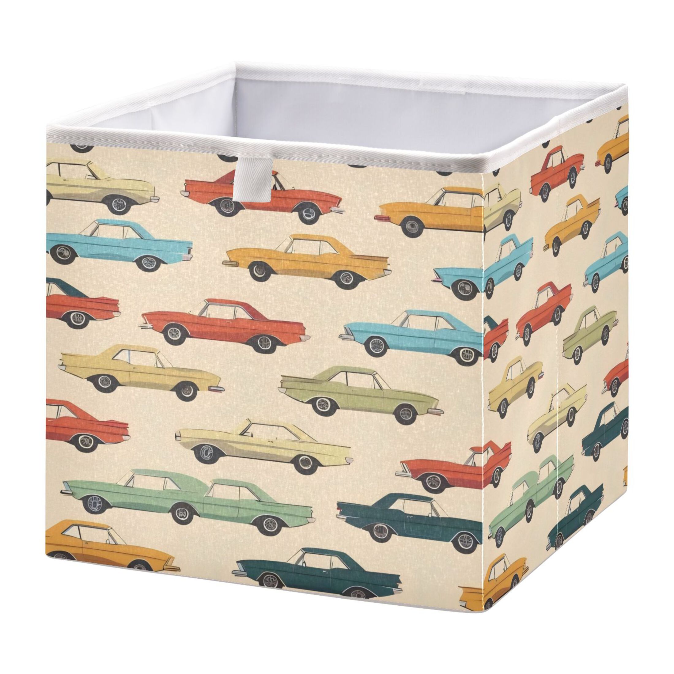 Cabinet Storage Basket 11.02x11.02x11.02 Inches Storage Box Foldable ...
