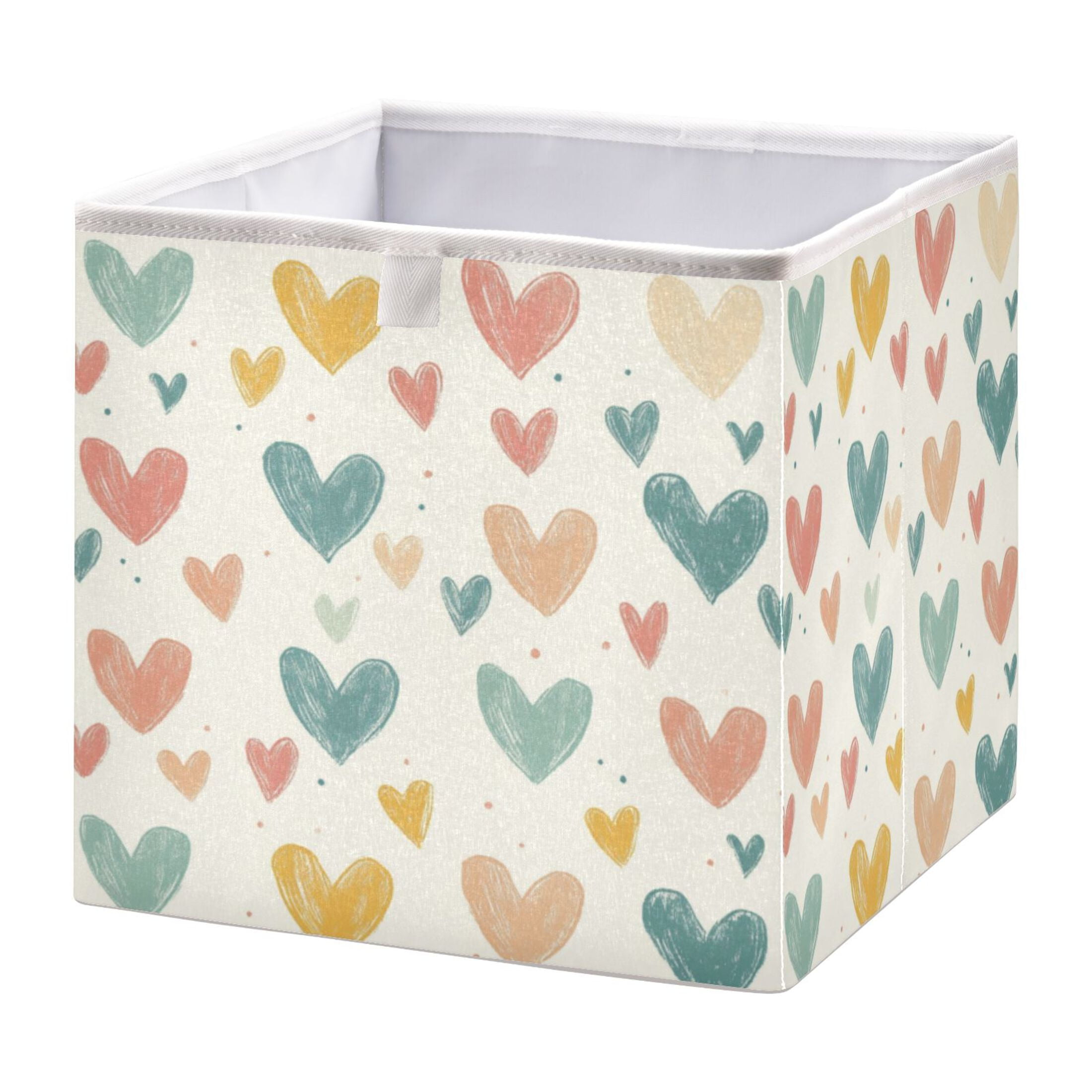 Cabinet Storage Basket 11.02x11.02x11.02 Inches Storage Box Foldable ...