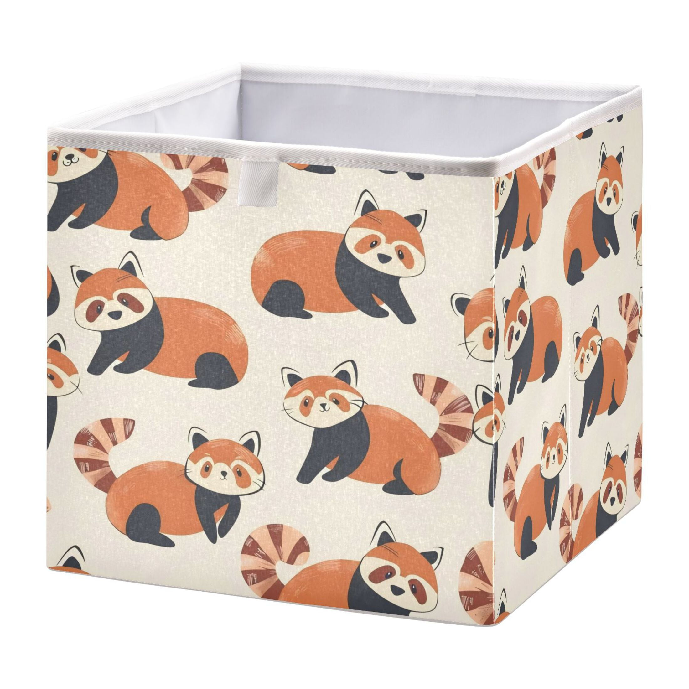 Cabinet Storage Basket 11.02x11.02x11.02 Inches Storage Box Foldable ...