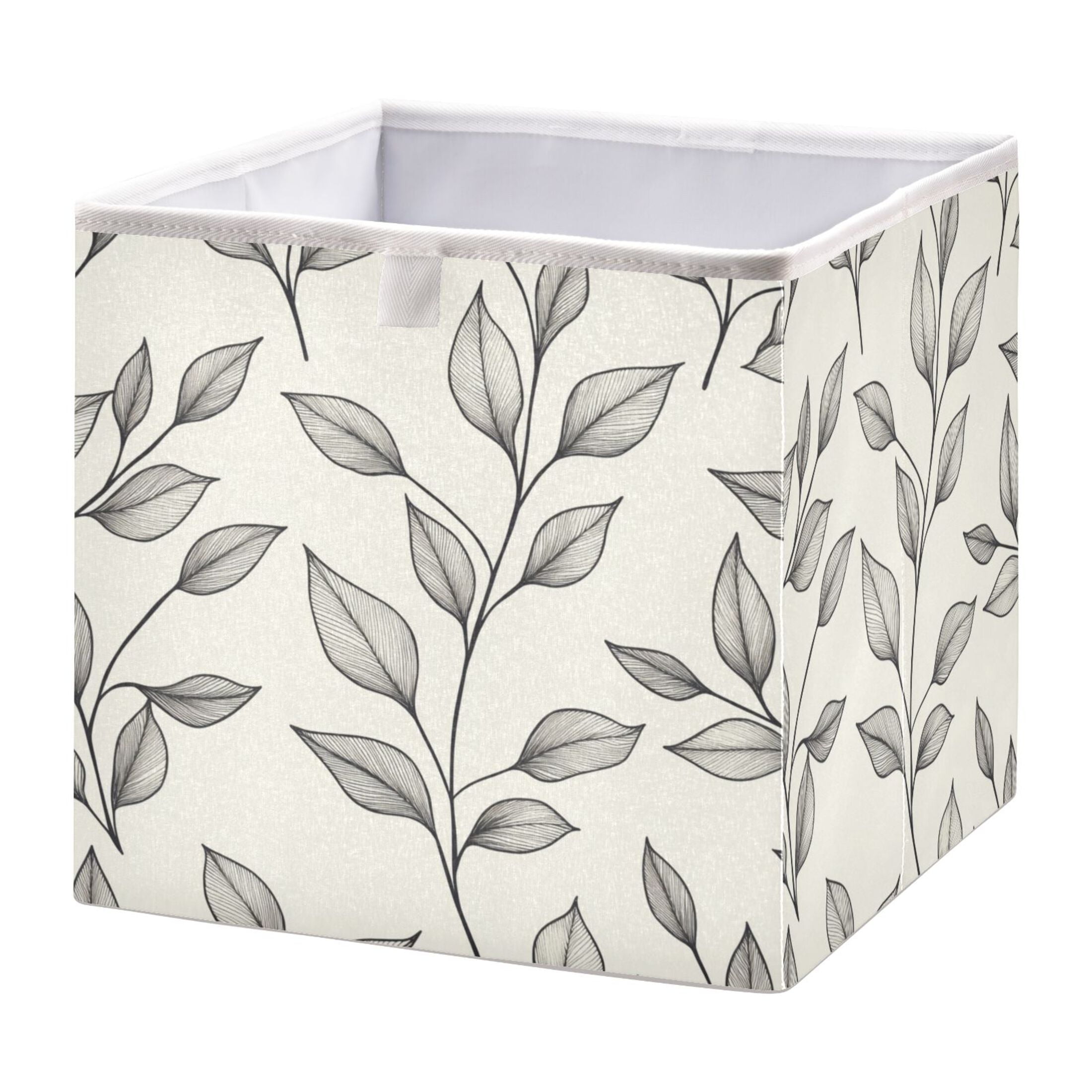 Cabinet Storage Basket 11.02x11.02x11.02 Inches Storage Box Foldable ...