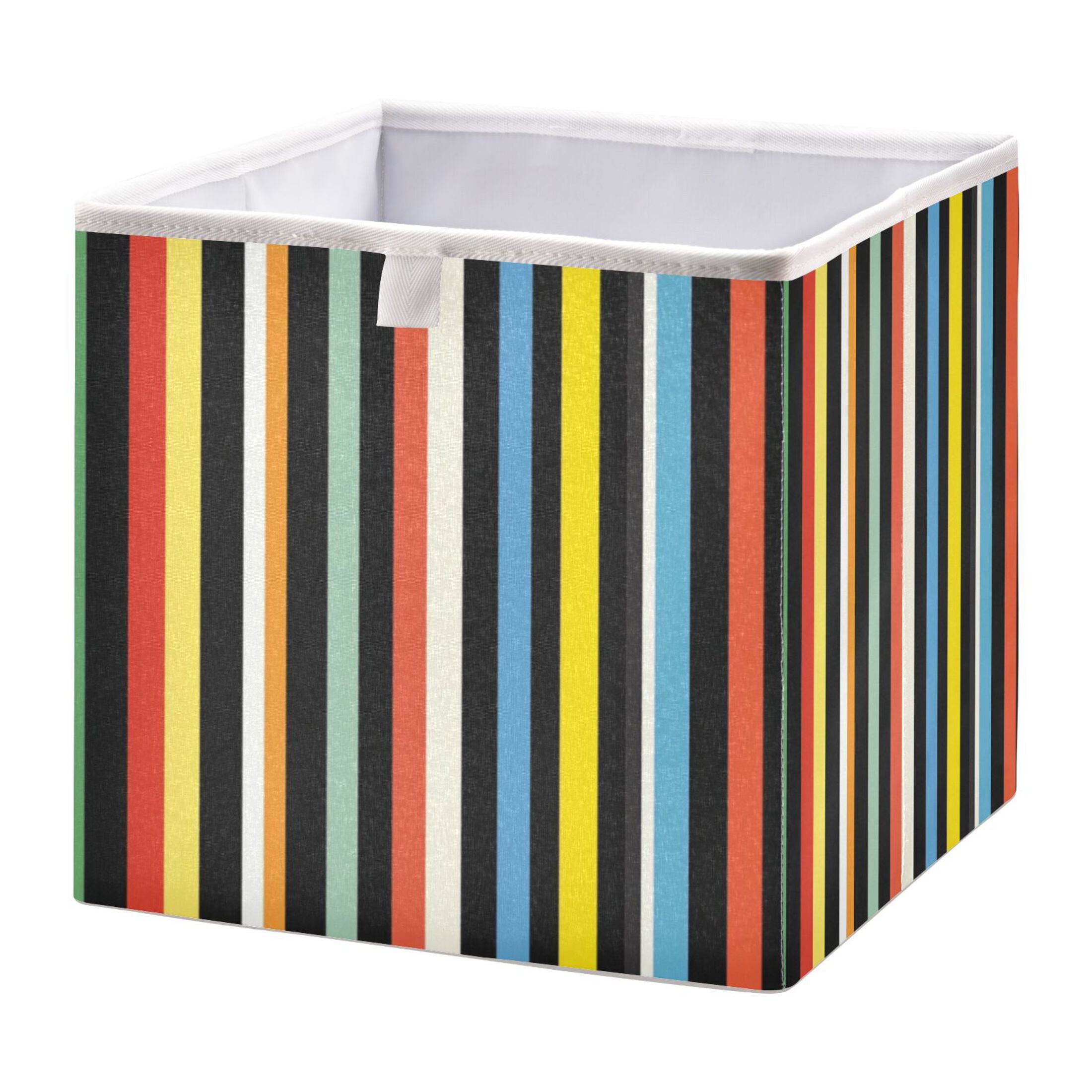 Cabinet Storage Basket 11.02x11.02x11.02 Inches Storage Box Foldable ...