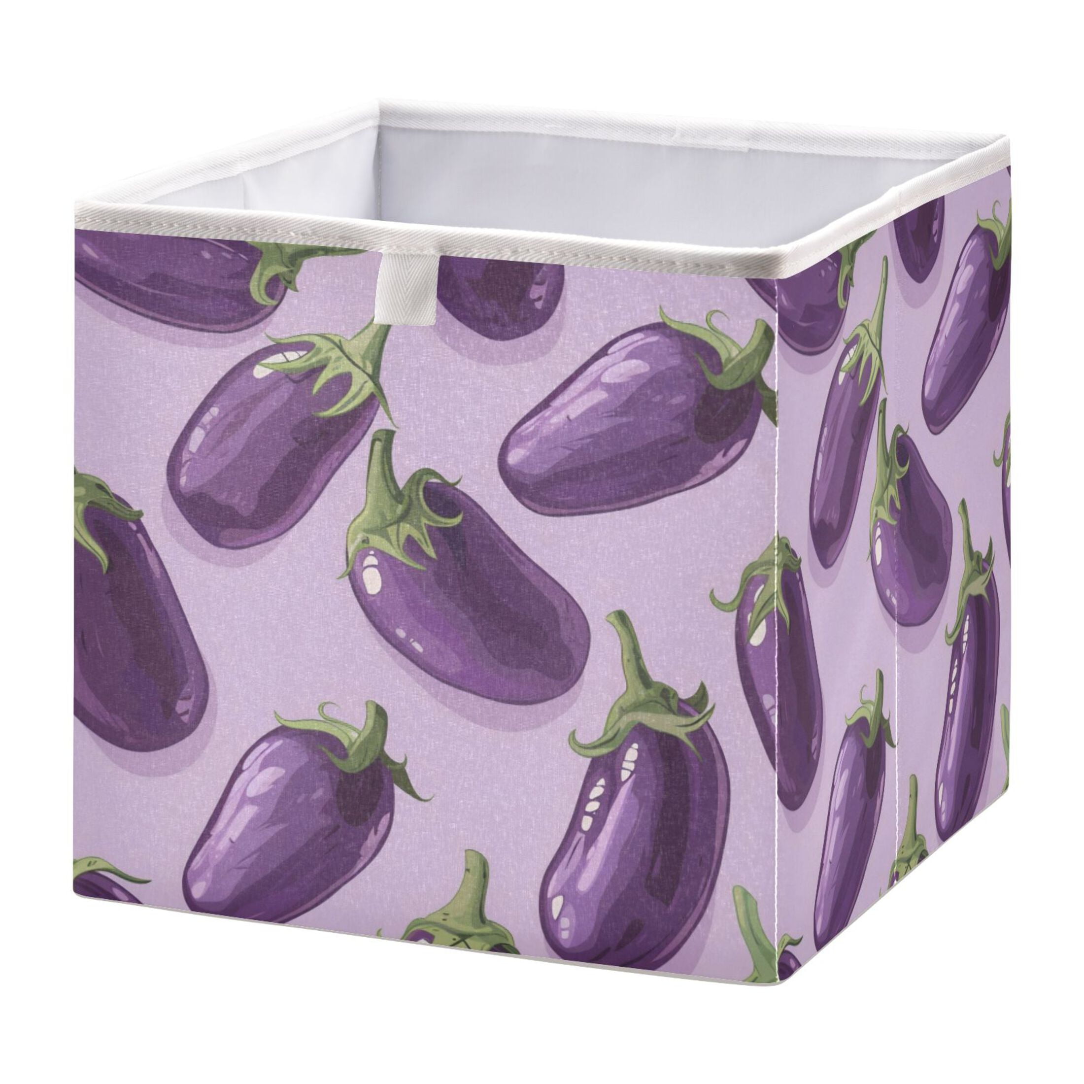 Cabinet Storage Basket 11.02x11.02x11.02 Inches Storage Box Foldable ...