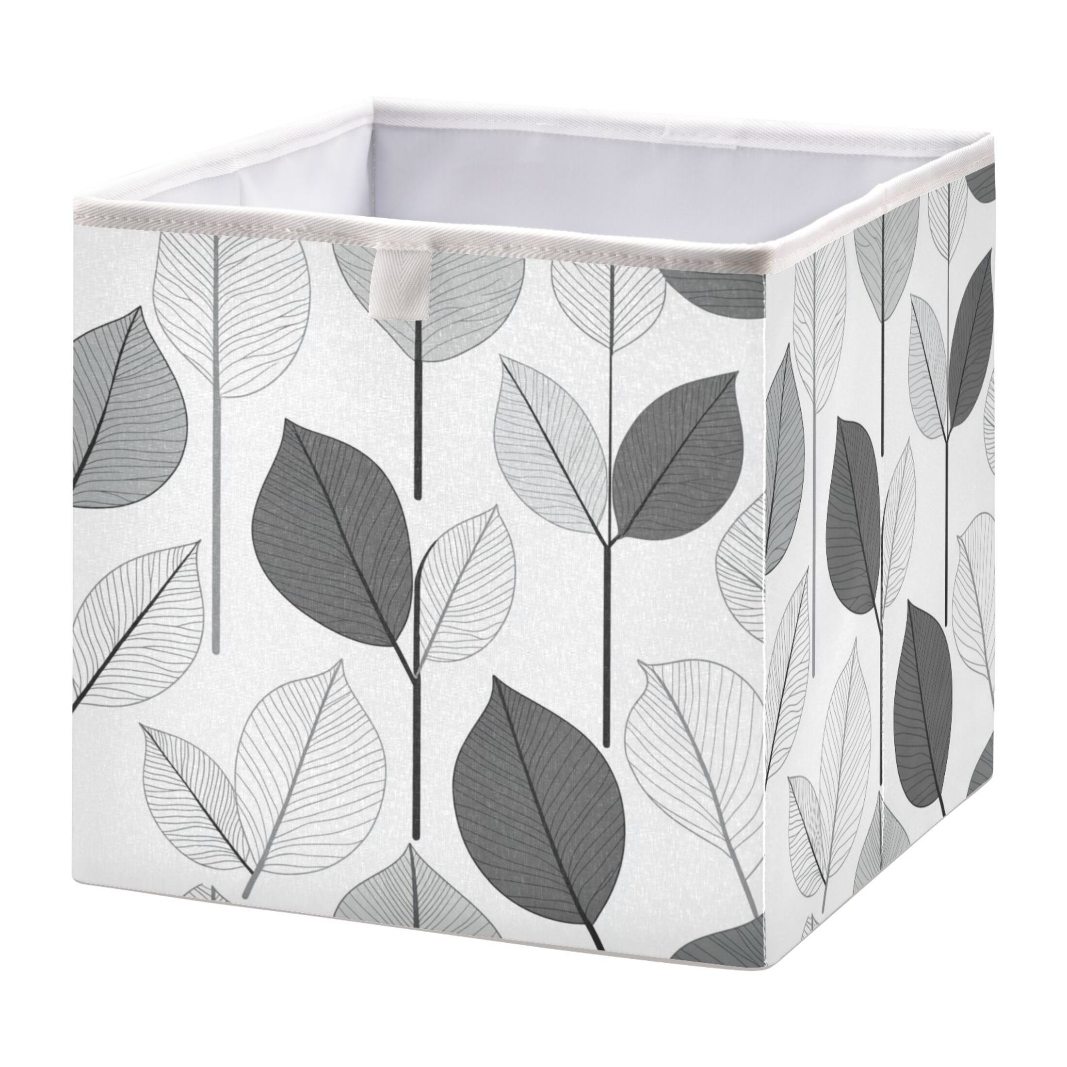 Cabinet Storage Basket 11.02x11.02x11.02 Inches Storage Box Foldable ...