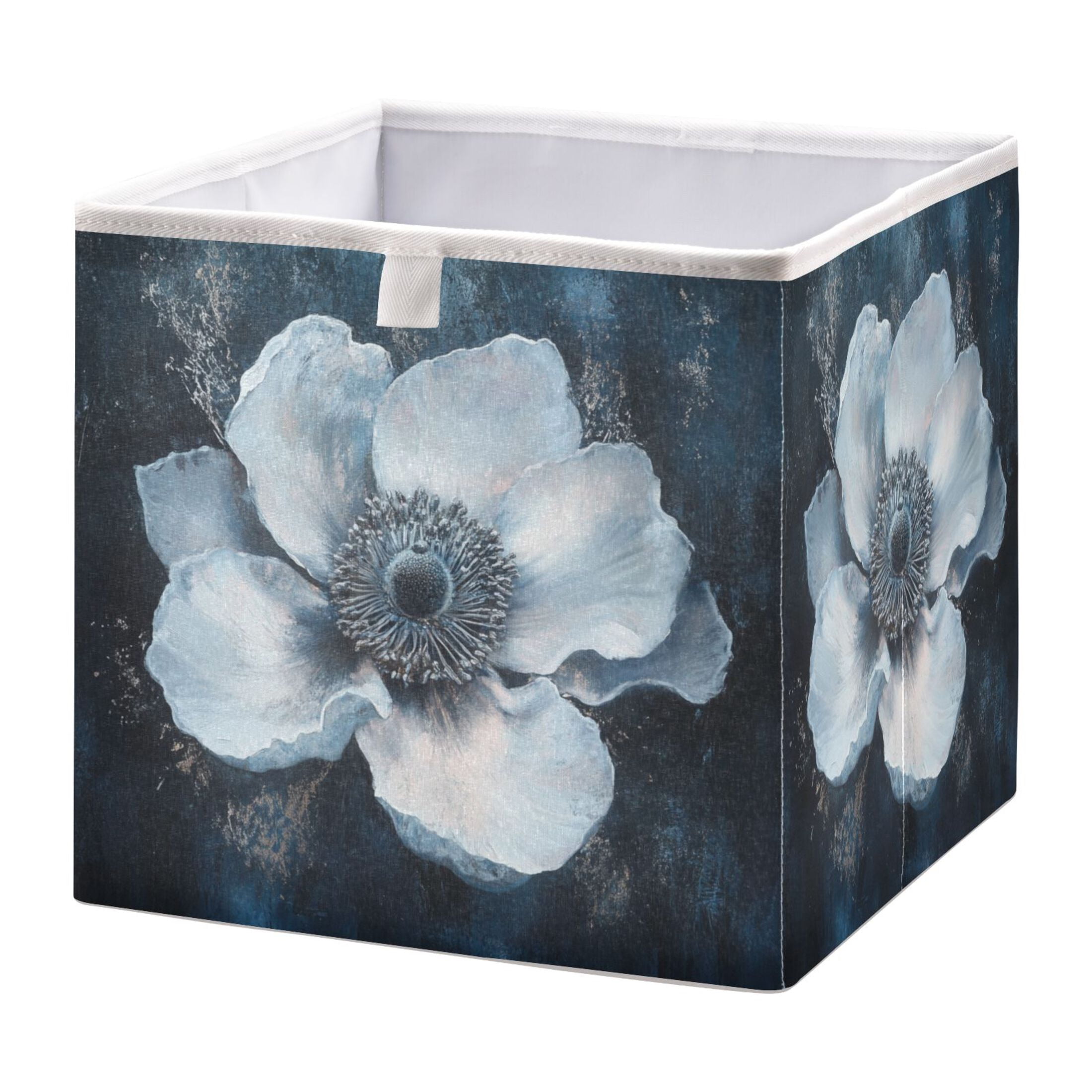 Cabinet Storage Basket 11.02x11.02x11.02 Inches Storage Box Foldable ...