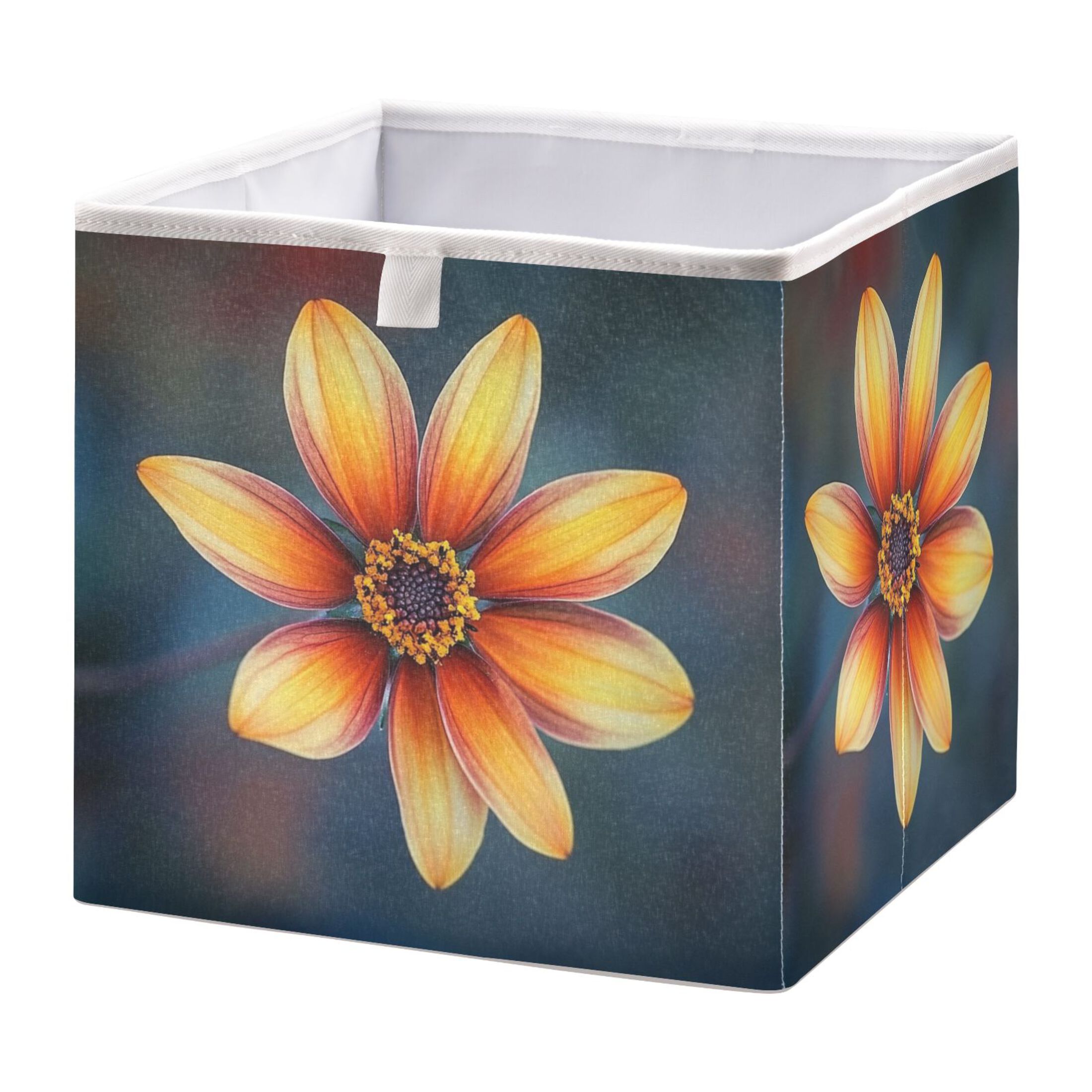 Cabinet Storage Basket 11.02x11.02x11.02 Inches Storage Box Foldable ...