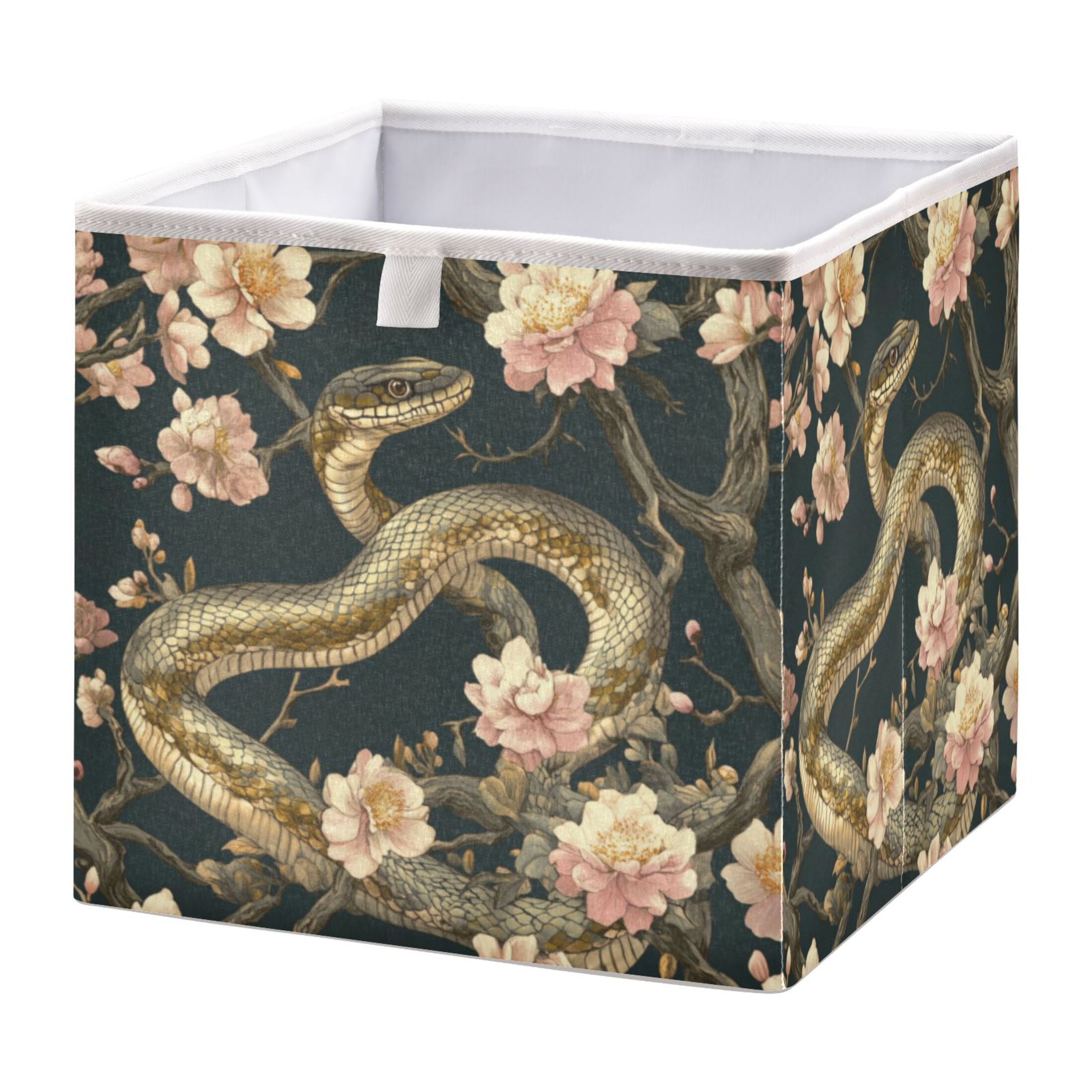 Cabinet Storage Basket 15.75x10.63x6.96 Inches Storage Box Foldable ...