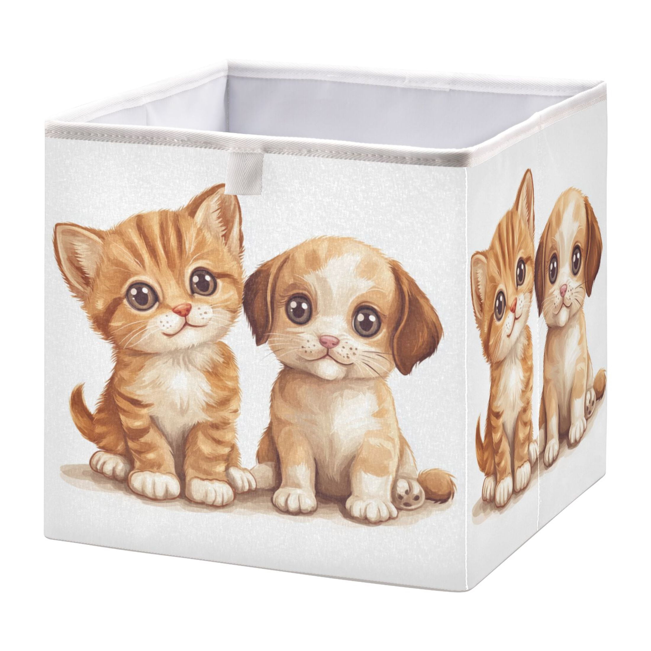Cabinet Storage Basket 15.75x10.63x6.96 Inches Storage Box Foldable ...
