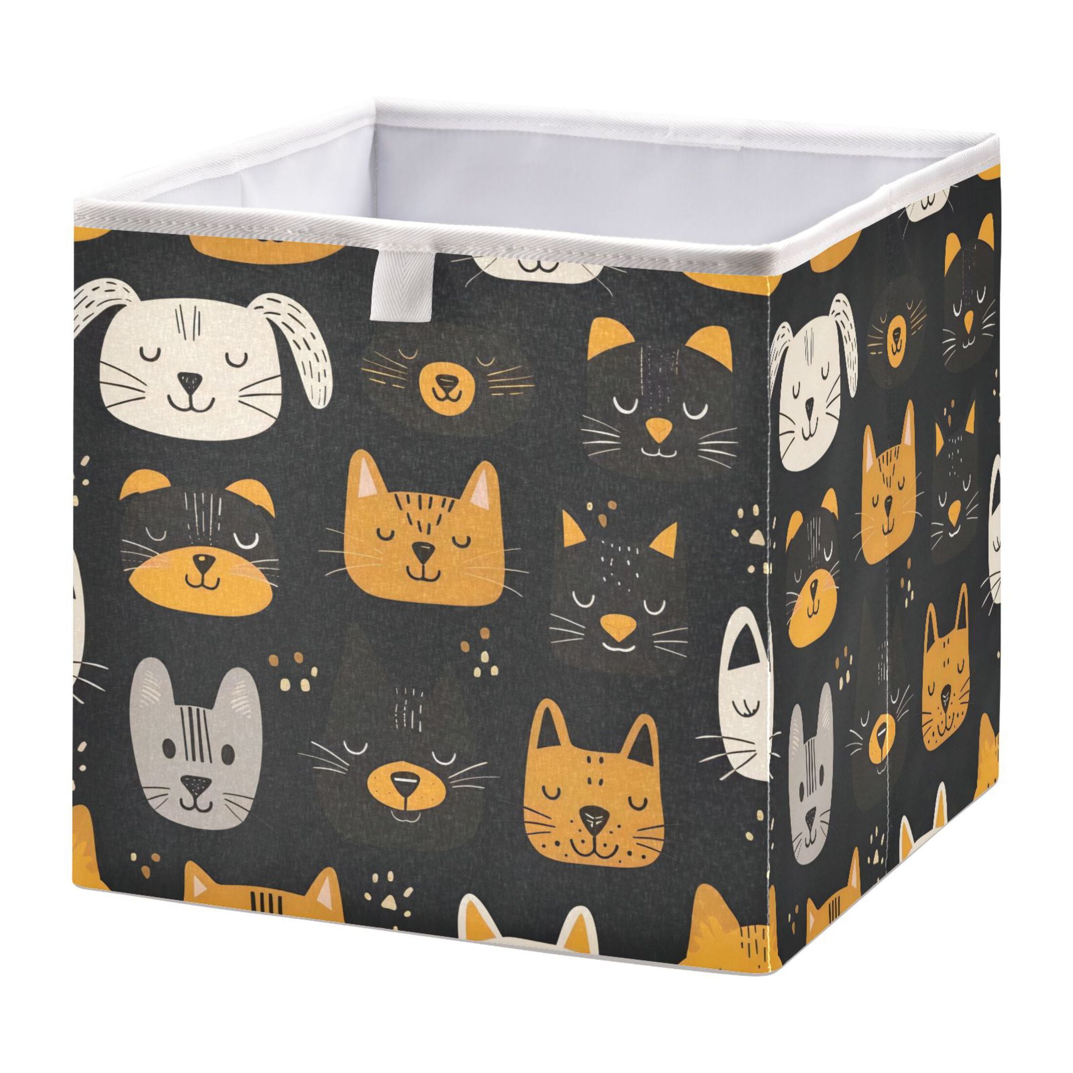 Cabinet Storage Basket 15.75x10.63x6.96 Inches Storage Box Foldable ...