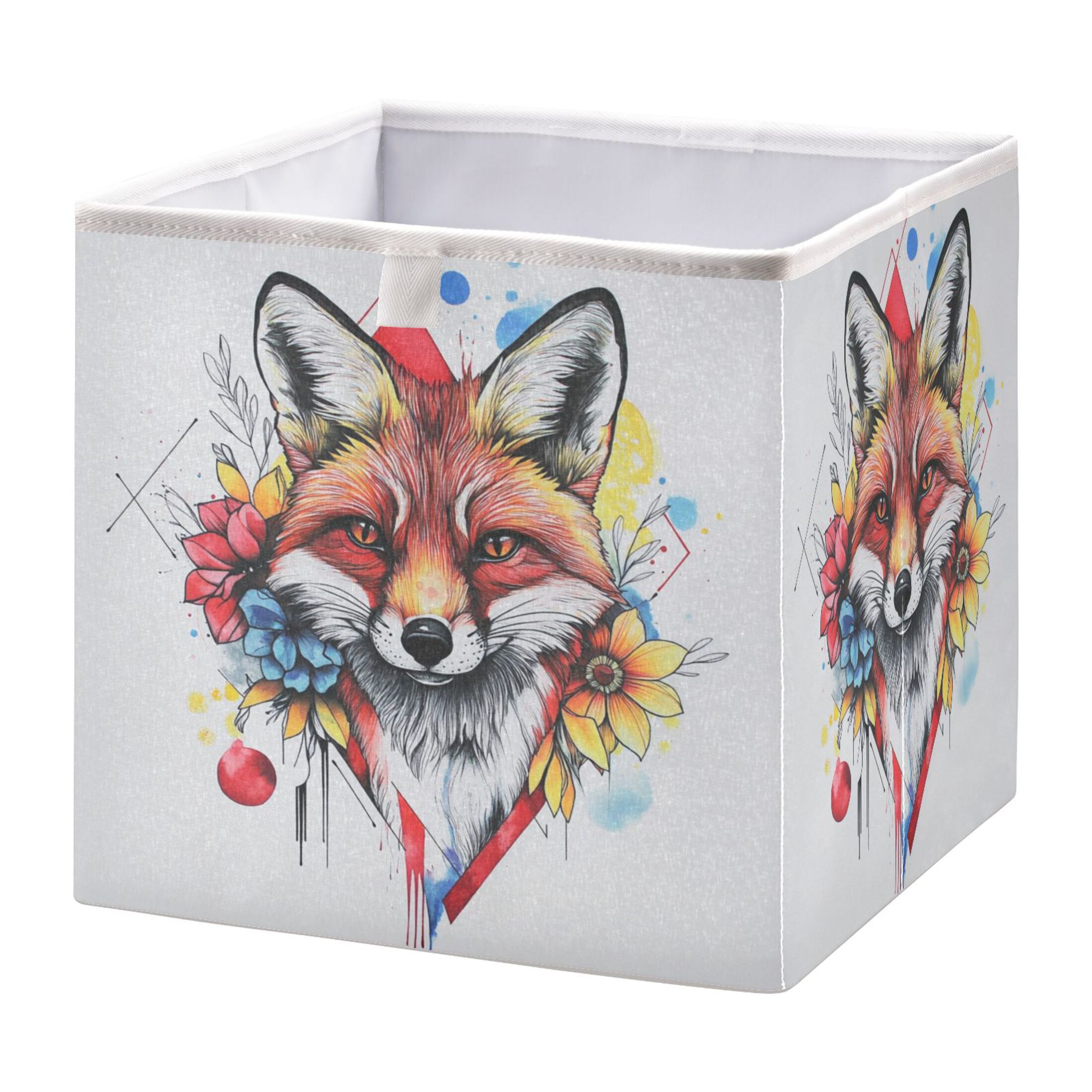Cabinet Storage Basket 15.75x10.63x6.96 Inches Storage Box Foldable ...