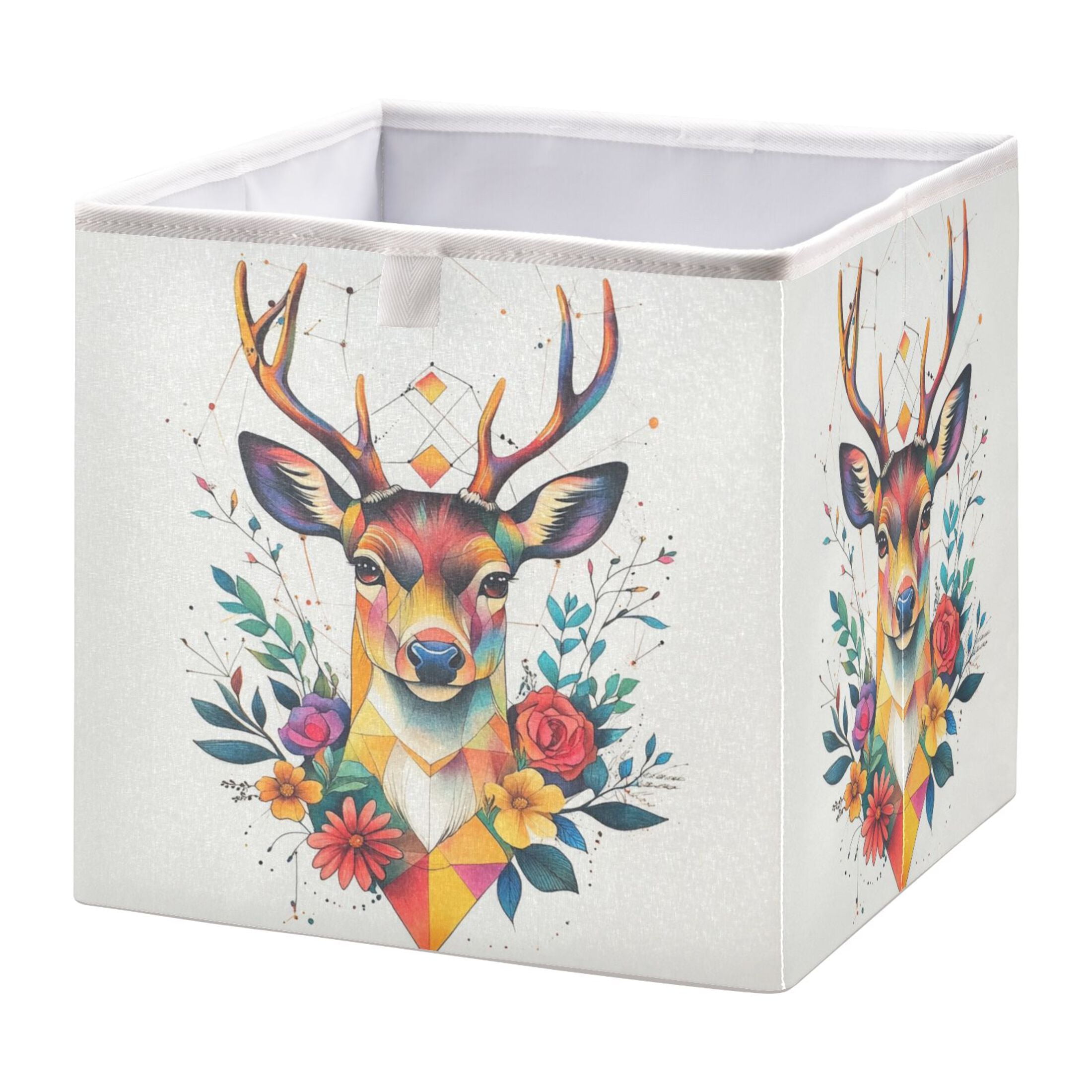 Cabinet Storage Basket 15.75x10.63x6.96 Inches Storage Box Foldable ...