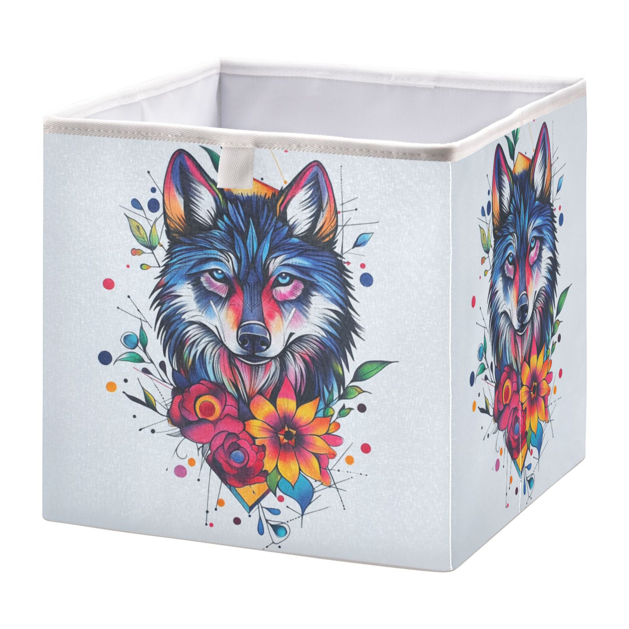 Cabinet Storage Basket 15.75x10.63x6.96 Inches Storage Box Foldable ...