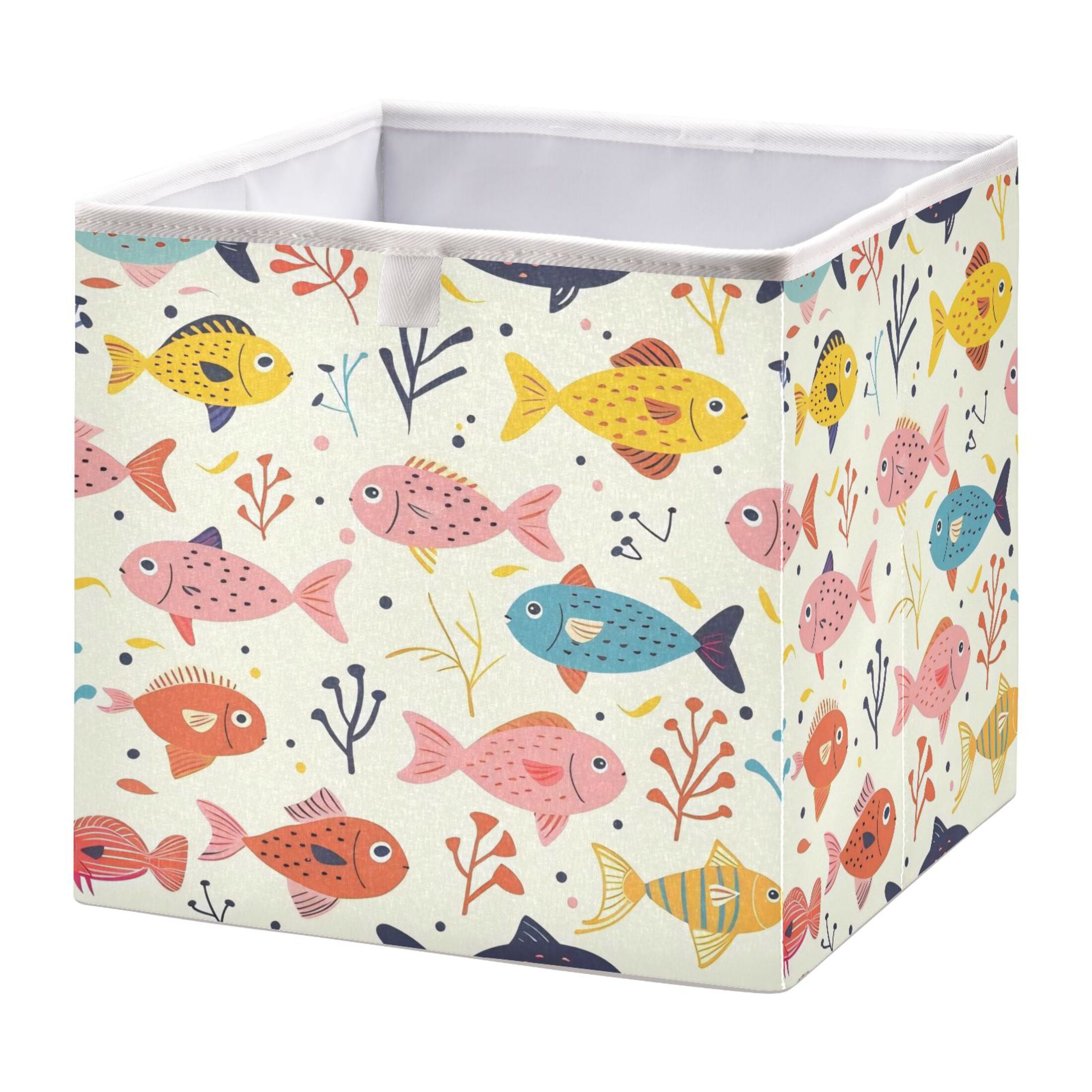 Cabinet Storage Basket 15.75x10.63x6.96 Inches Storage Box Foldable ...
