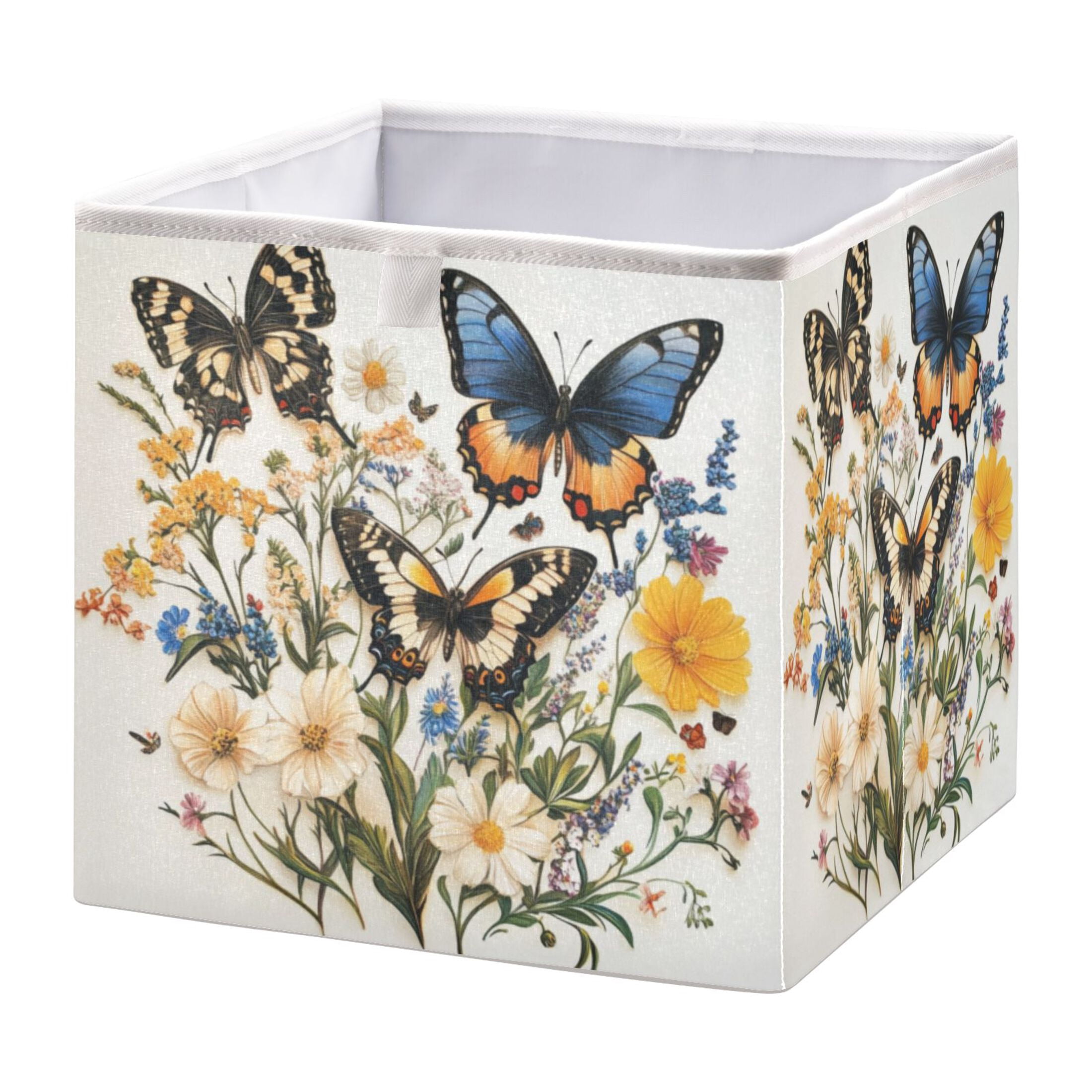 Cabinet Storage Basket 15.75x10.63x6.96 Inches Storage Box Foldable ...