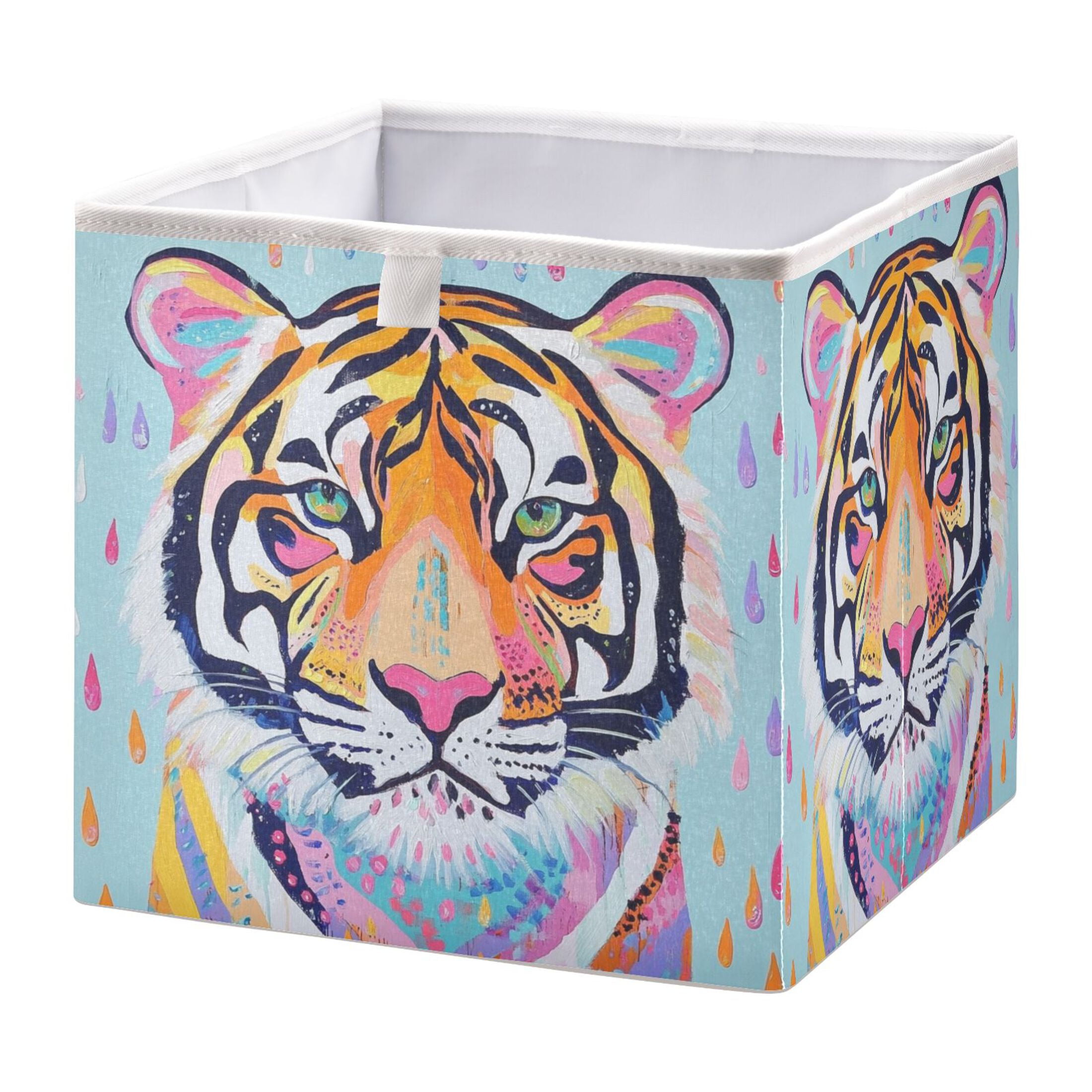 Cabinet Storage Basket 15.75x10.63x6.96 Inches Storage Box Foldable ...