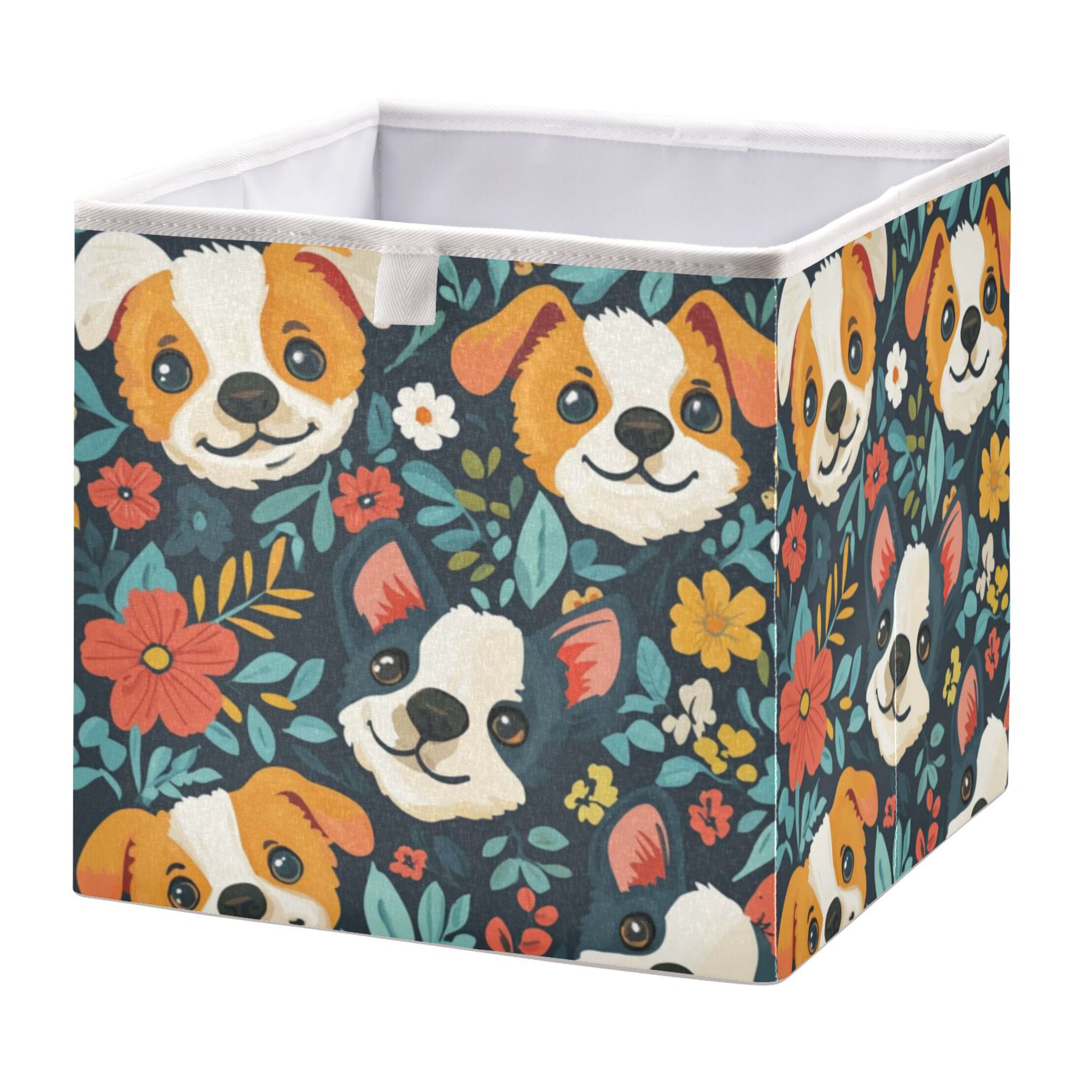 Cabinet Storage Basket 15.75x10.63x6.96 Inches Storage Box Foldable ...