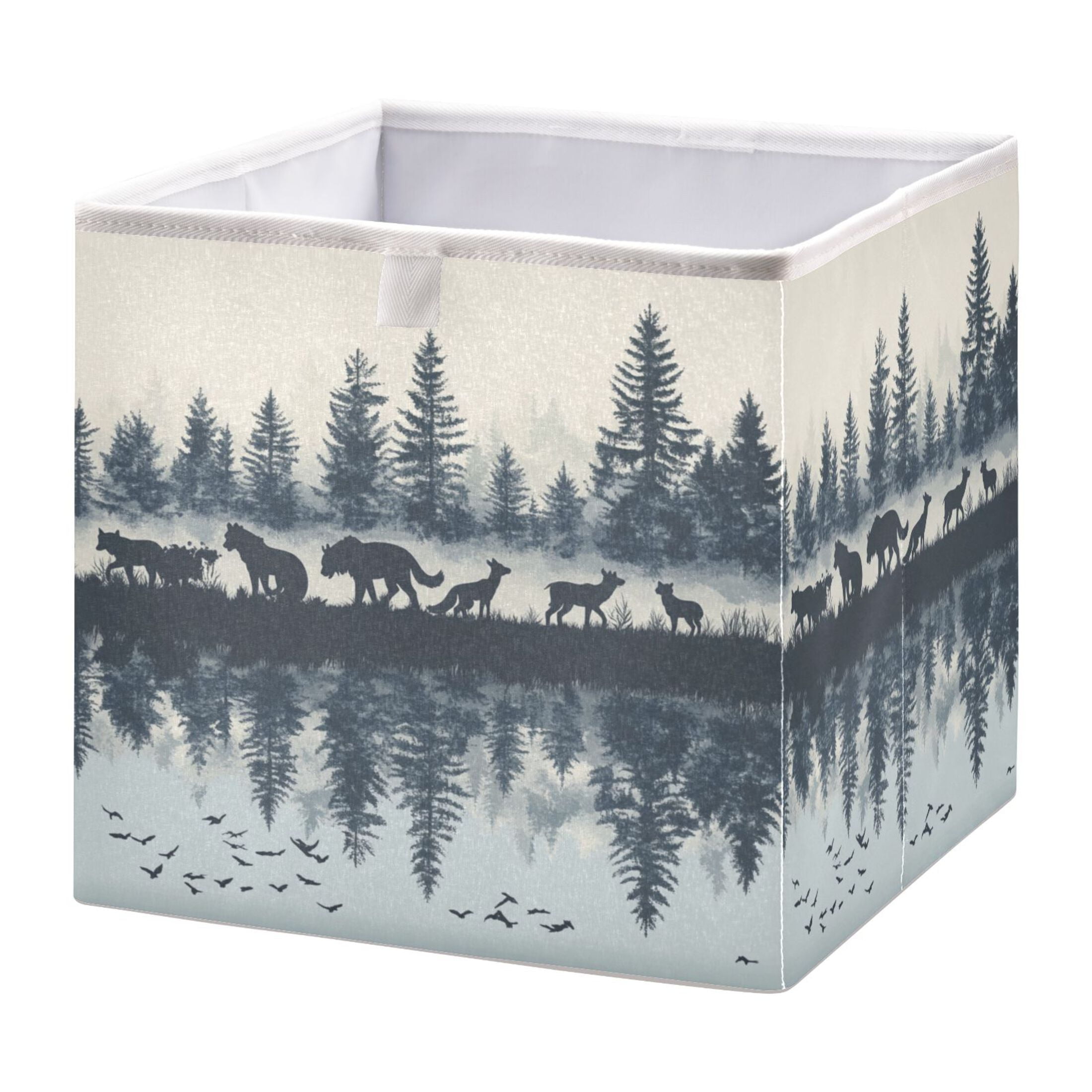 Cabinet Storage Basket 15.75x10.63x6.96 Inches Storage Box Foldable ...