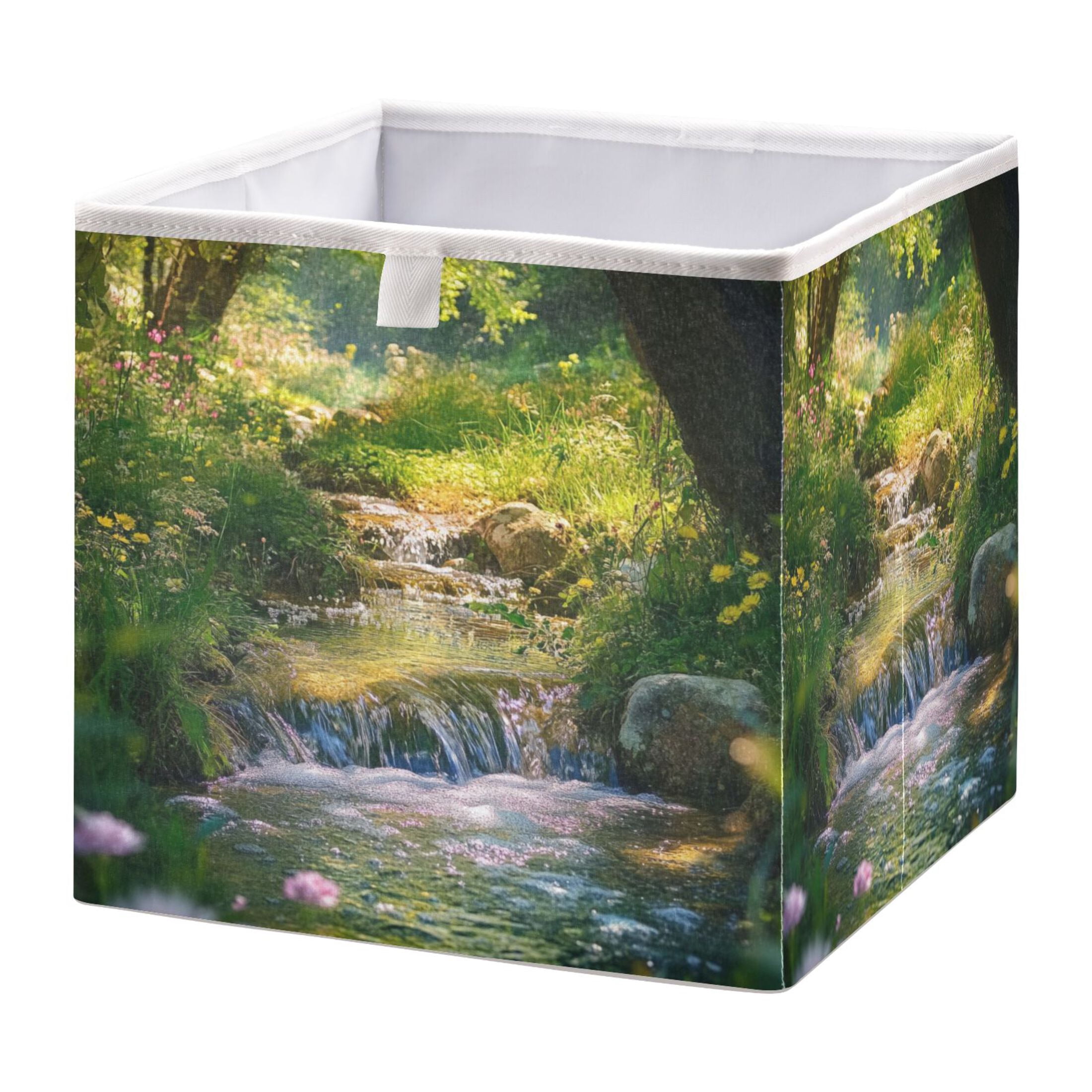 Cabinet Storage Basket 15.75x10.63x6.96 Inches Storage Box Foldable ...