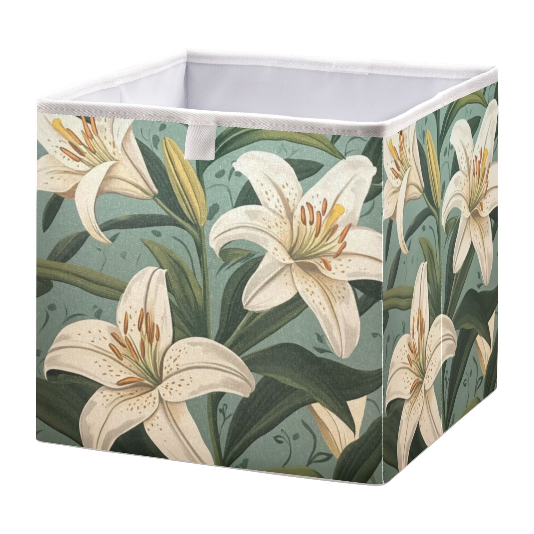 Cabinet Storage Basket 15.75x10.63x6.96 Inches Storage Box Foldable ...