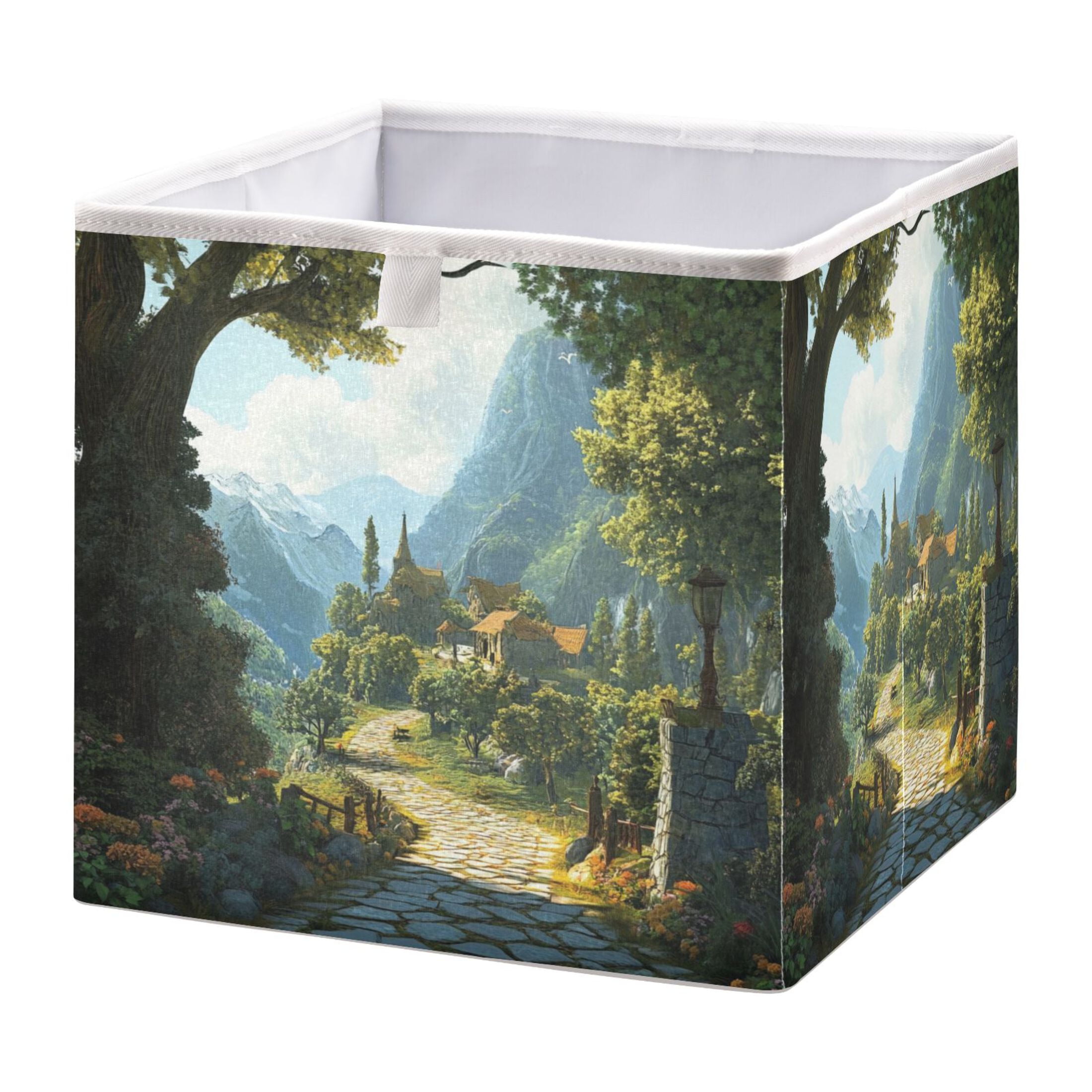 Cabinet Storage Basket 15.75x10.63x6.96 Inches Storage Box Foldable ...