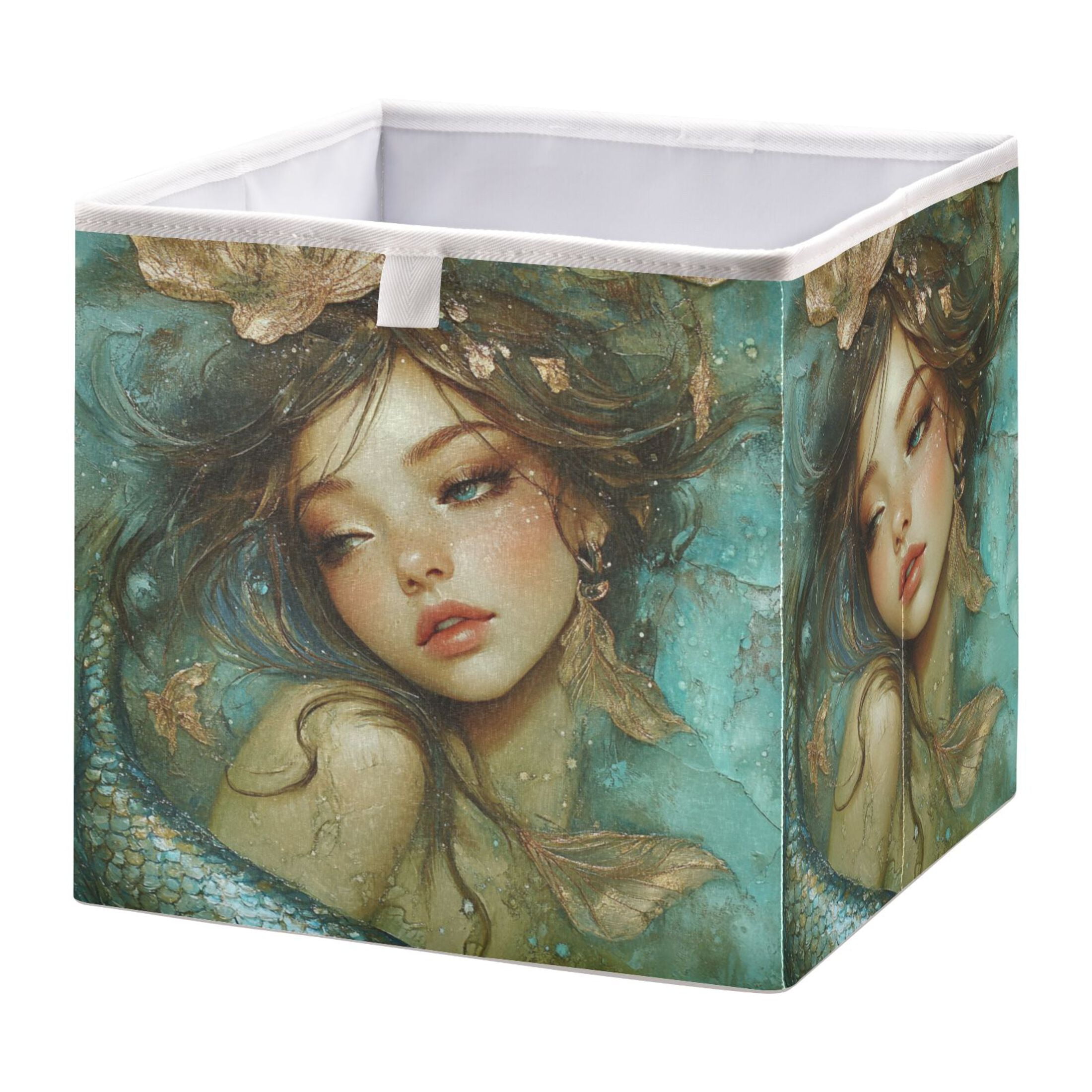 Cabinet Storage Basket 15.75x10.63x6.96 Inches Storage Box Foldable ...