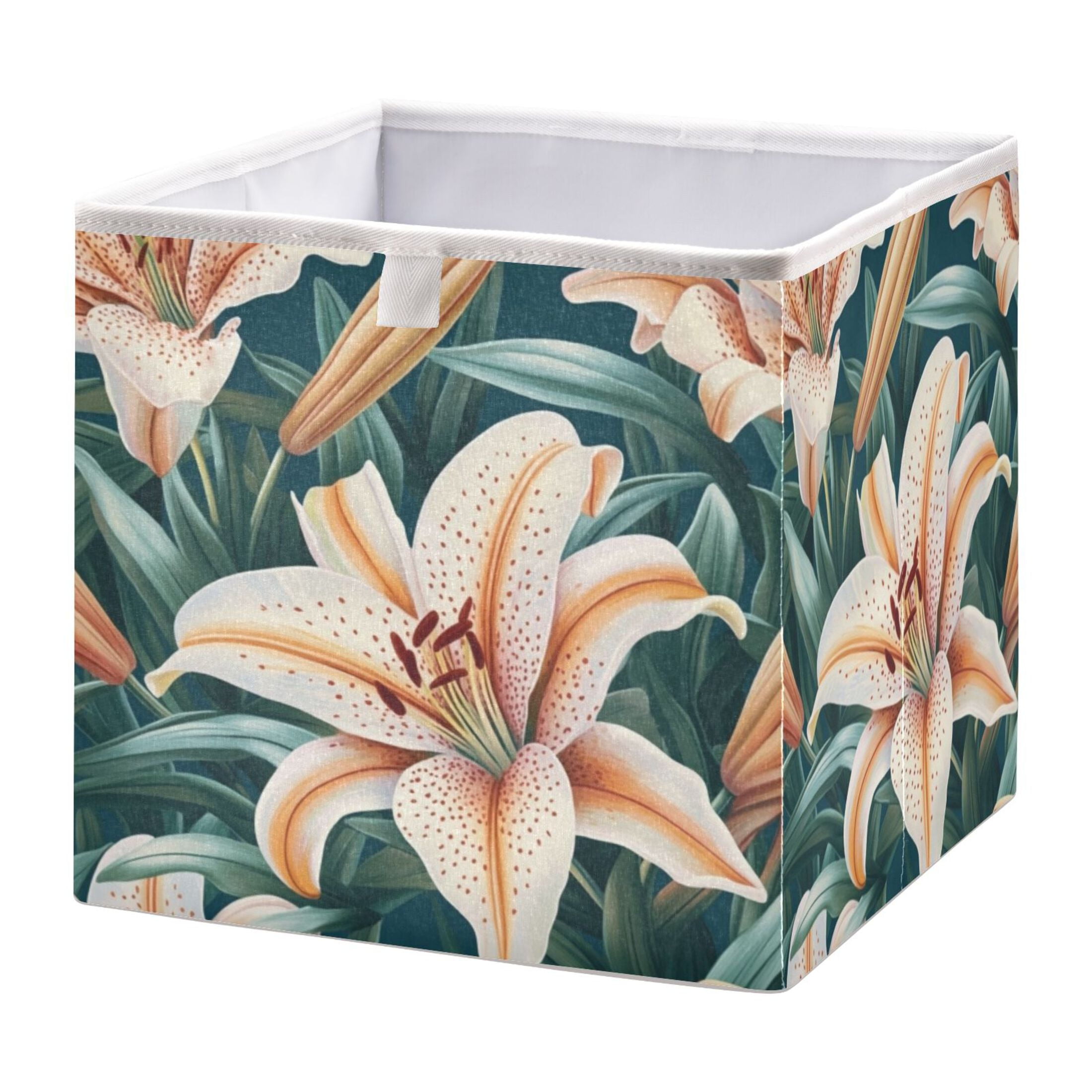 Cabinet Storage Basket 15.75x10.63x6.96 Inches Storage Box Foldable ...