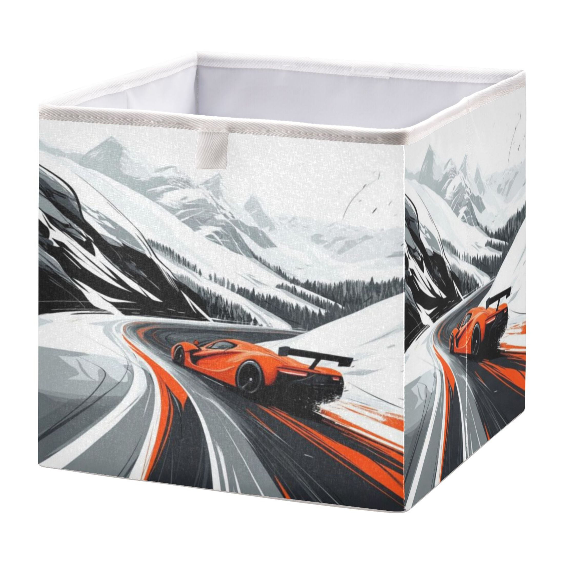 Cabinet Storage Basket 15.75x10.63x6.96 Inches Storage Box Foldable ...