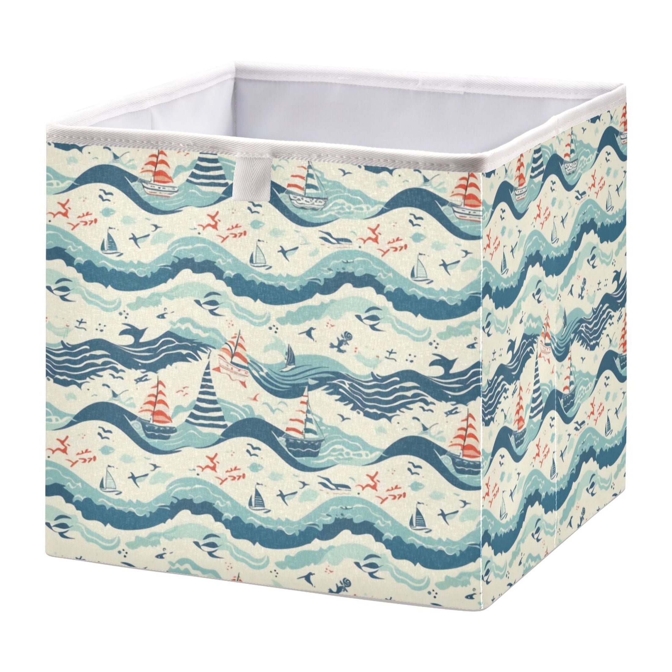 Cabinet Storage Basket 15.75x10.63x6.96 Inches Storage Box Foldable ...