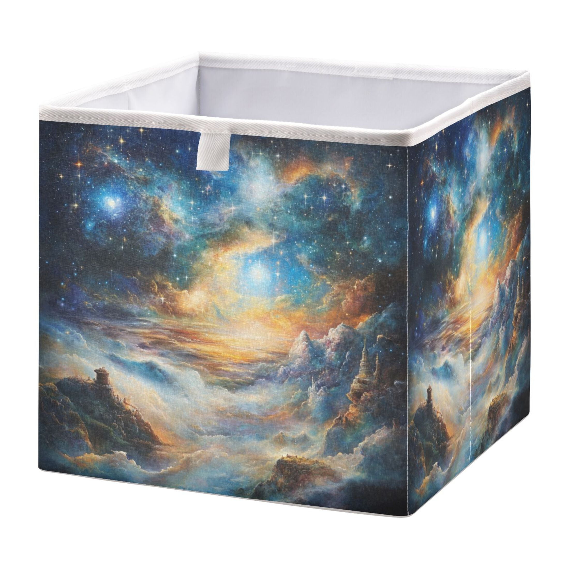 Cabinet Storage Basket 15.75x10.63x6.96 Inches Storage Box Foldable ...