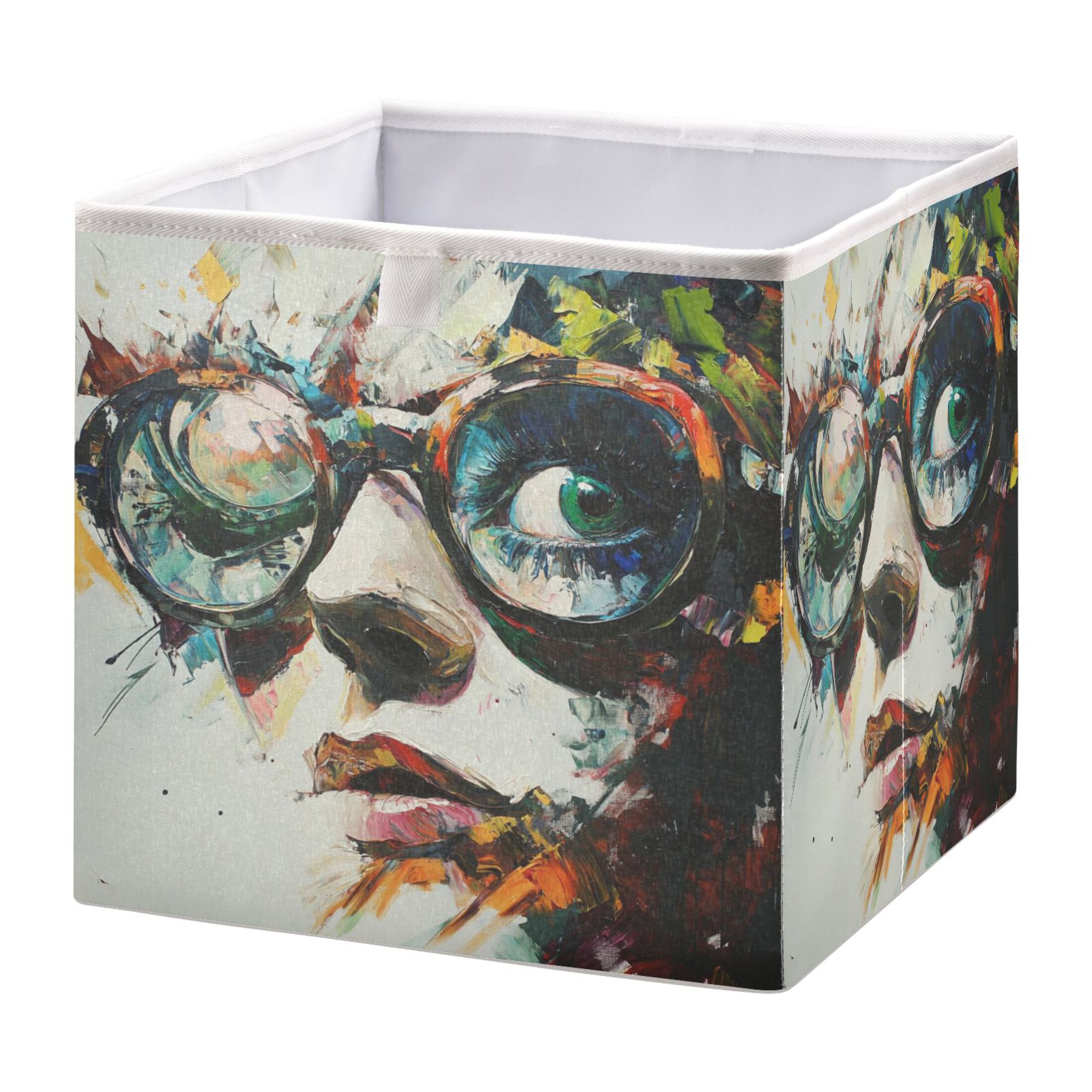 Cabinet Storage Basket 15.75x10.63x6.96 Inches Storage Box Foldable ...