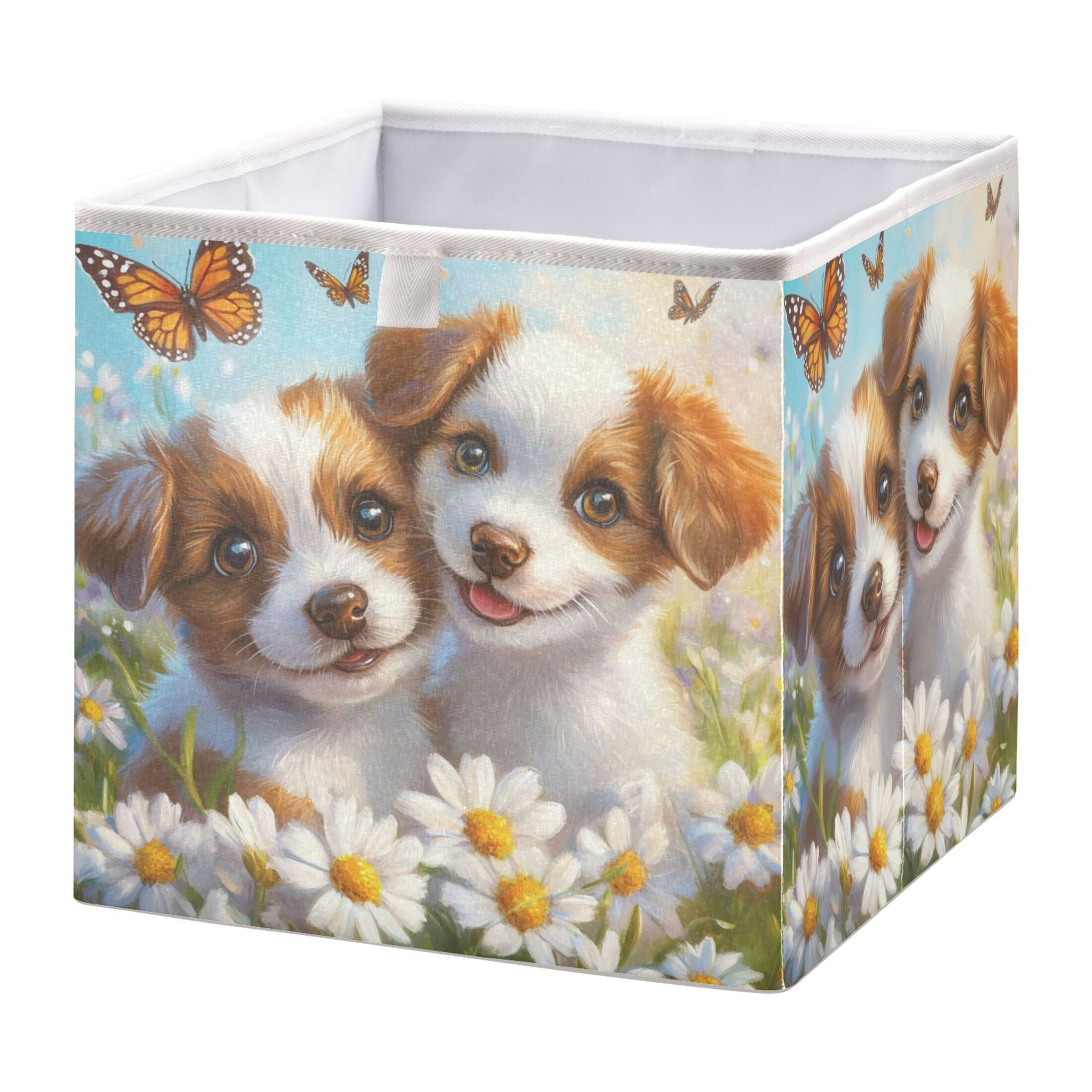 Cabinet Storage Basket 15.75x10.63x6.96 Inches Storage Box Foldable ...