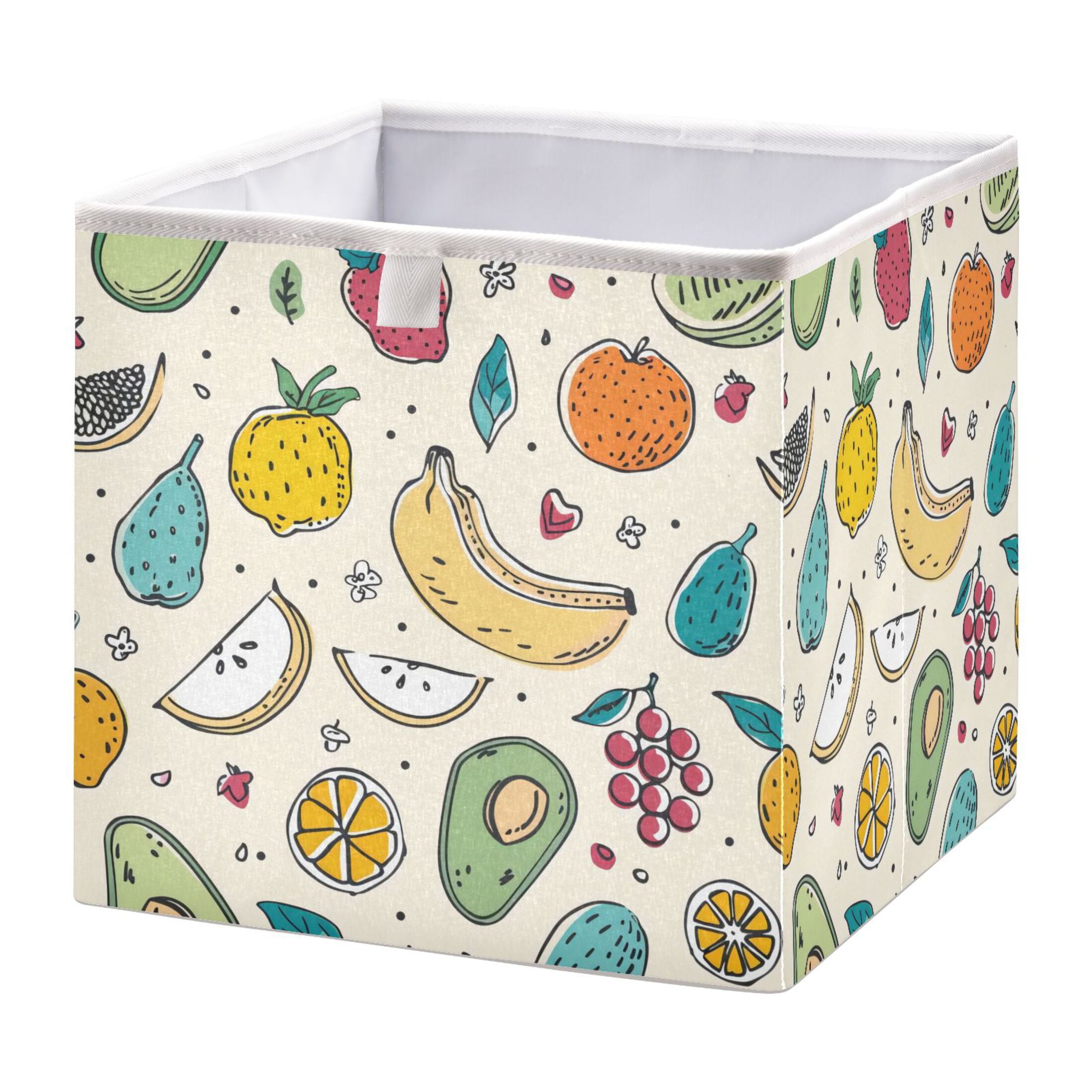 Cabinet Storage Basket 15.75x10.63x6.96 Inches Storage Box Foldable ...