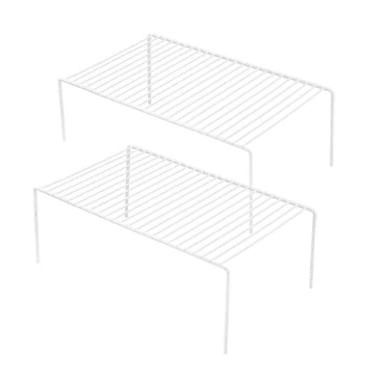 Cabinet Storage Shelf Rack Set of 2, Medium (13 x 9.4 inch) Rustproof ...