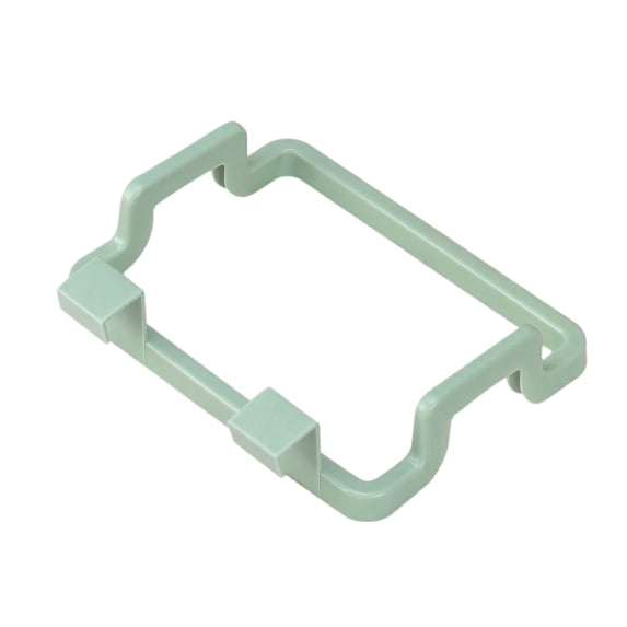 Cabinet Trash Rack, Hanging Over Door Garbage Bag Holder Plastic ...