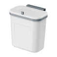 Cabinet Wall Hanging Trash Can Living Storage Rack Household Plastic ...