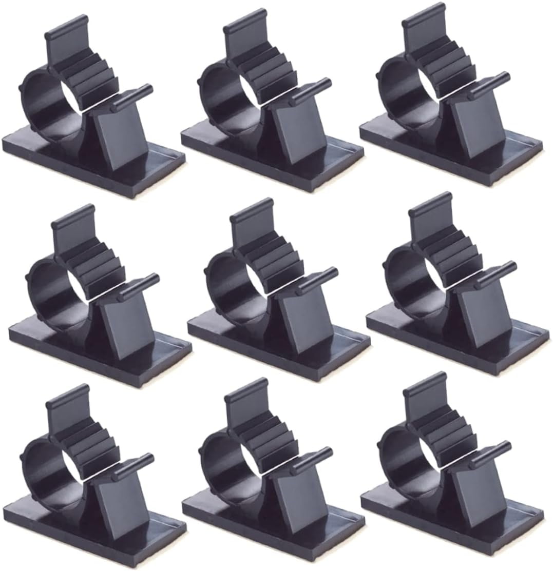 Cable 100pcs Organizer Data for Clamp Self Ly- Storage Buckle Securing ...