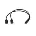 Cable 15W Fast Charging Cord USB C Male to Double USB C Female Charging ...