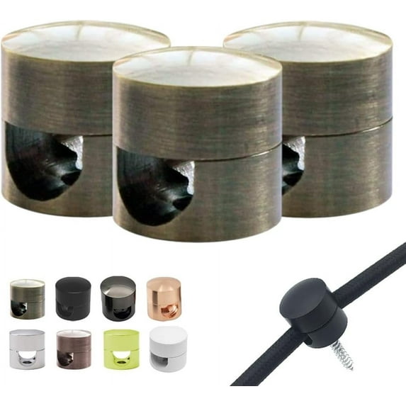 Cable Anchors for Desk Organization, Upgrade Cable Organizer Clips ...