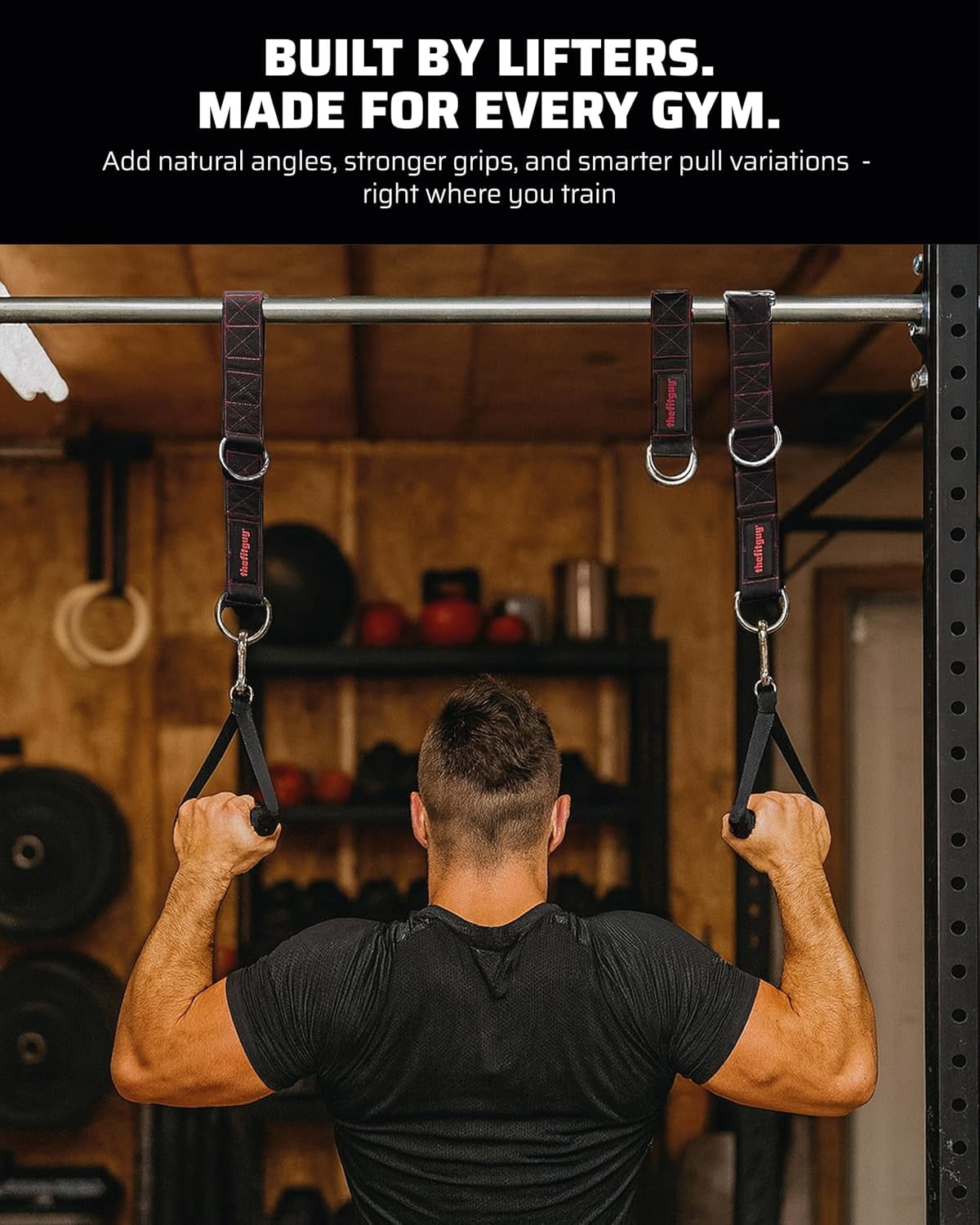 Cable Attachment Extension Straps (Pair) – Heavy-Duty Adjustable Gym ...