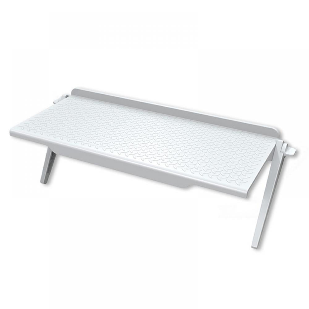 Cable Box Shelf for Wall Mounted TV, TV Top Shelf Mount on Desktop ...