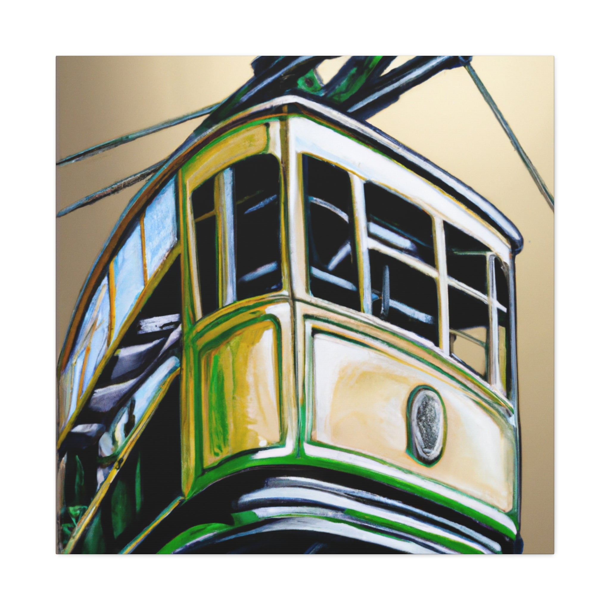 Cable Car Splendor - Canvas - Walmart.com