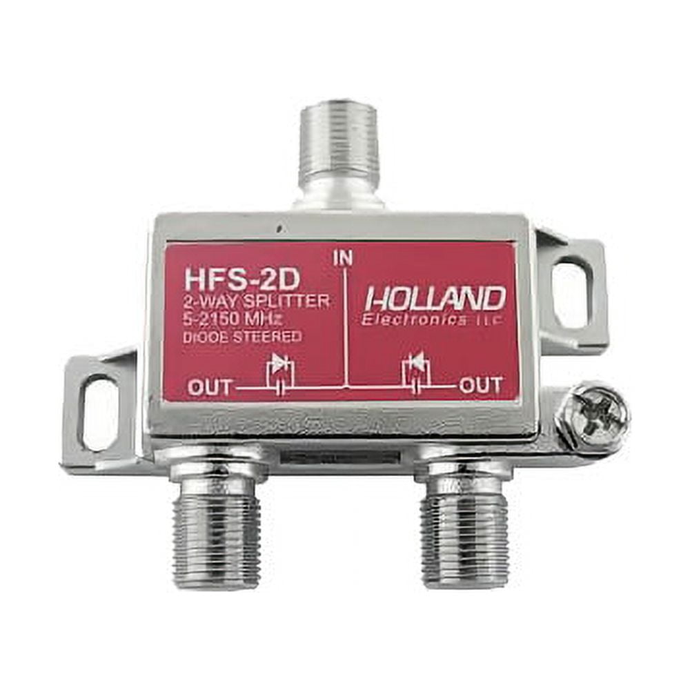 Cable Central LLC 2 Ghz Coaxial Cable Splitter, High Frequency ...
