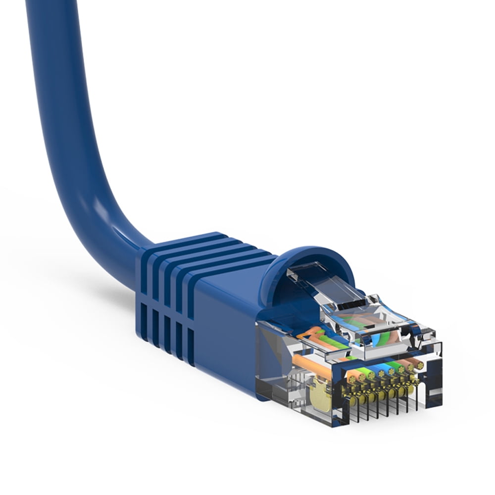 Cable Central LLC Cat 6 Ethernet Cable 2 Feet (5 Pack) High Speed ...