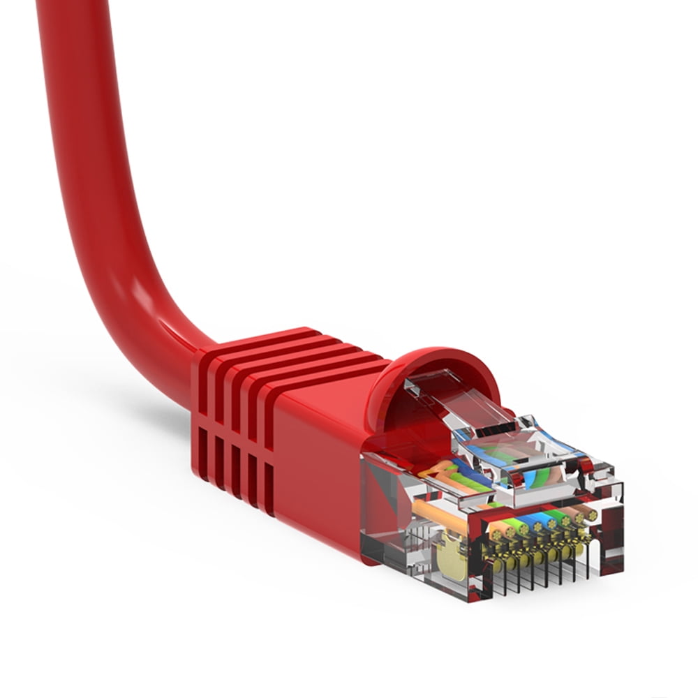 Cable Central LLC Cat 6 Ethernet Cable 8 Feet (20 Pack) High Speed ...