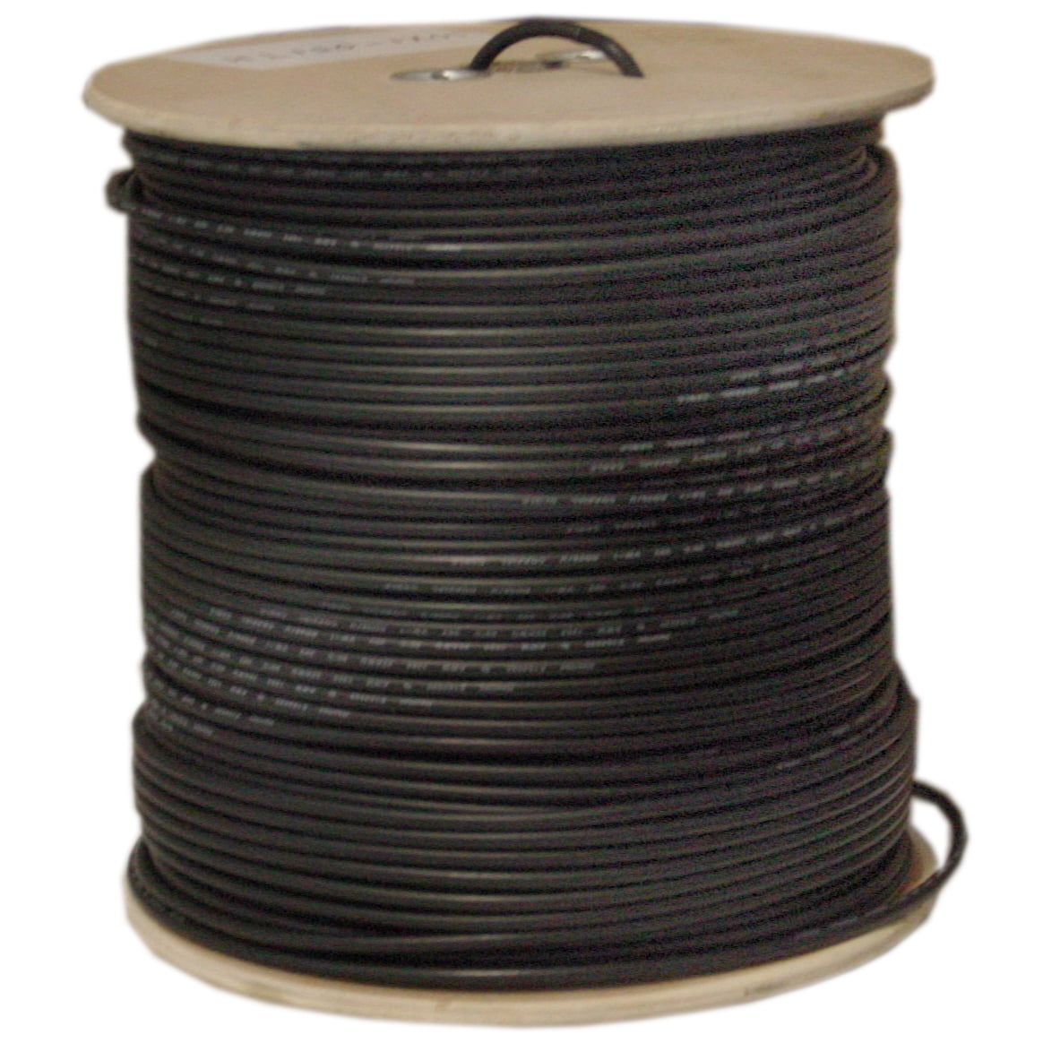Cable Central LLC RG11 Coaxial cable, 14 awg CCS Solid black, spool ...