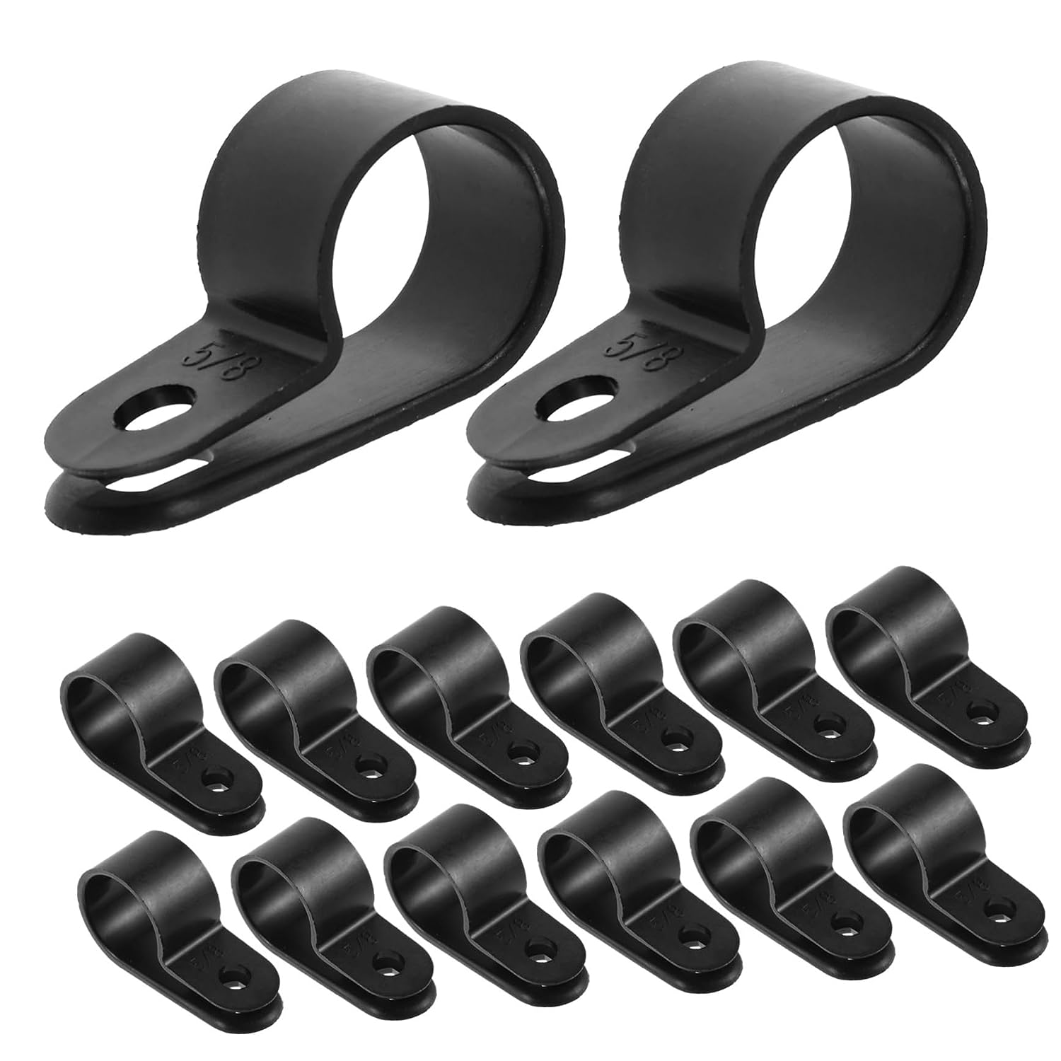 Cable Clamp 50pcs Rope Light Clip Ethernet Cable Clip Coax Tv Cable ...