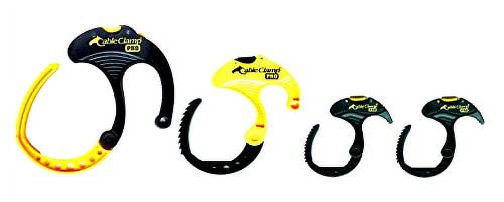 Cable Clamp PRO Cable Organizer with Carry Handle, Multi-color, 4 Count ...