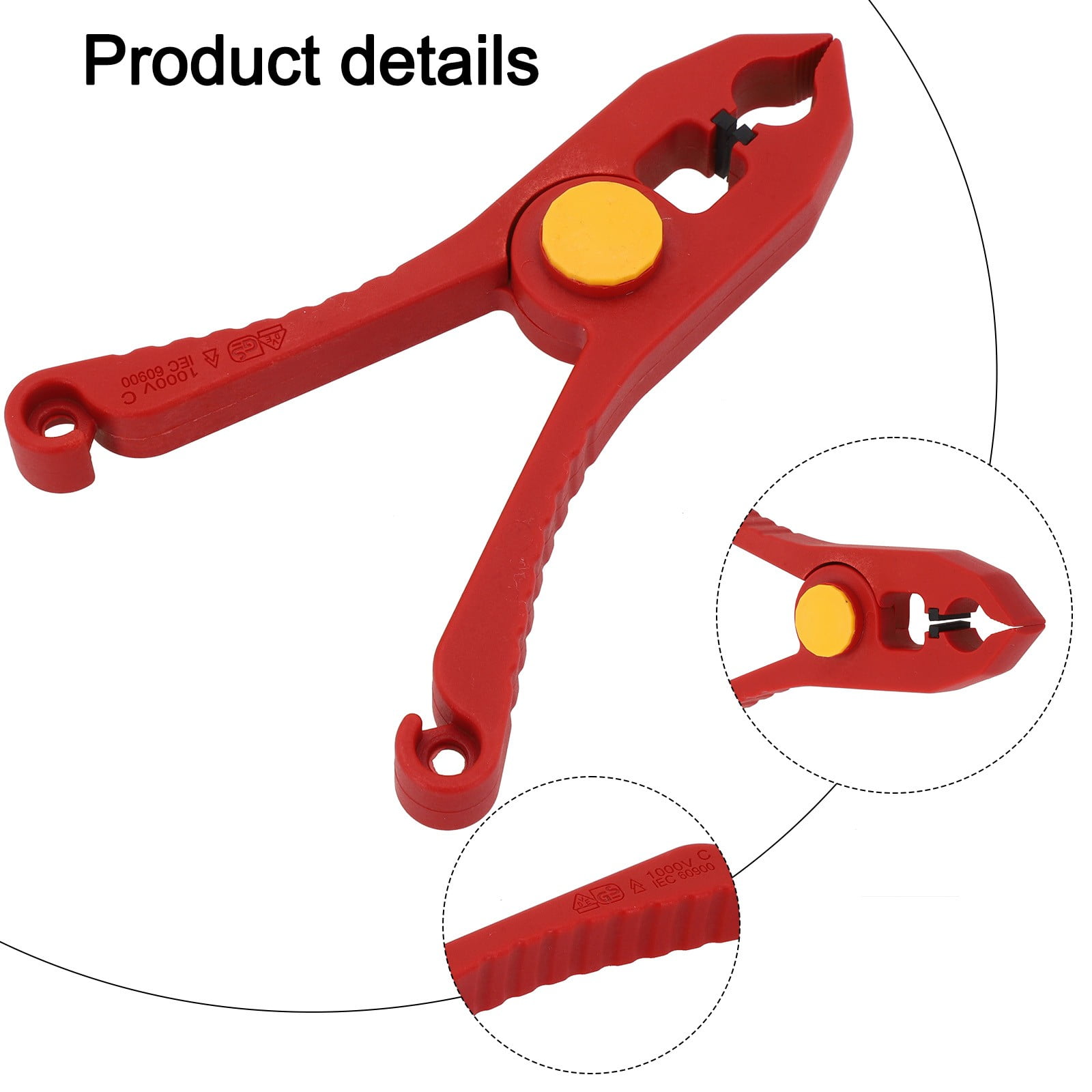 Cable Clamp Safety Spring Clamp 1000V Insulation VDE Insulation ...